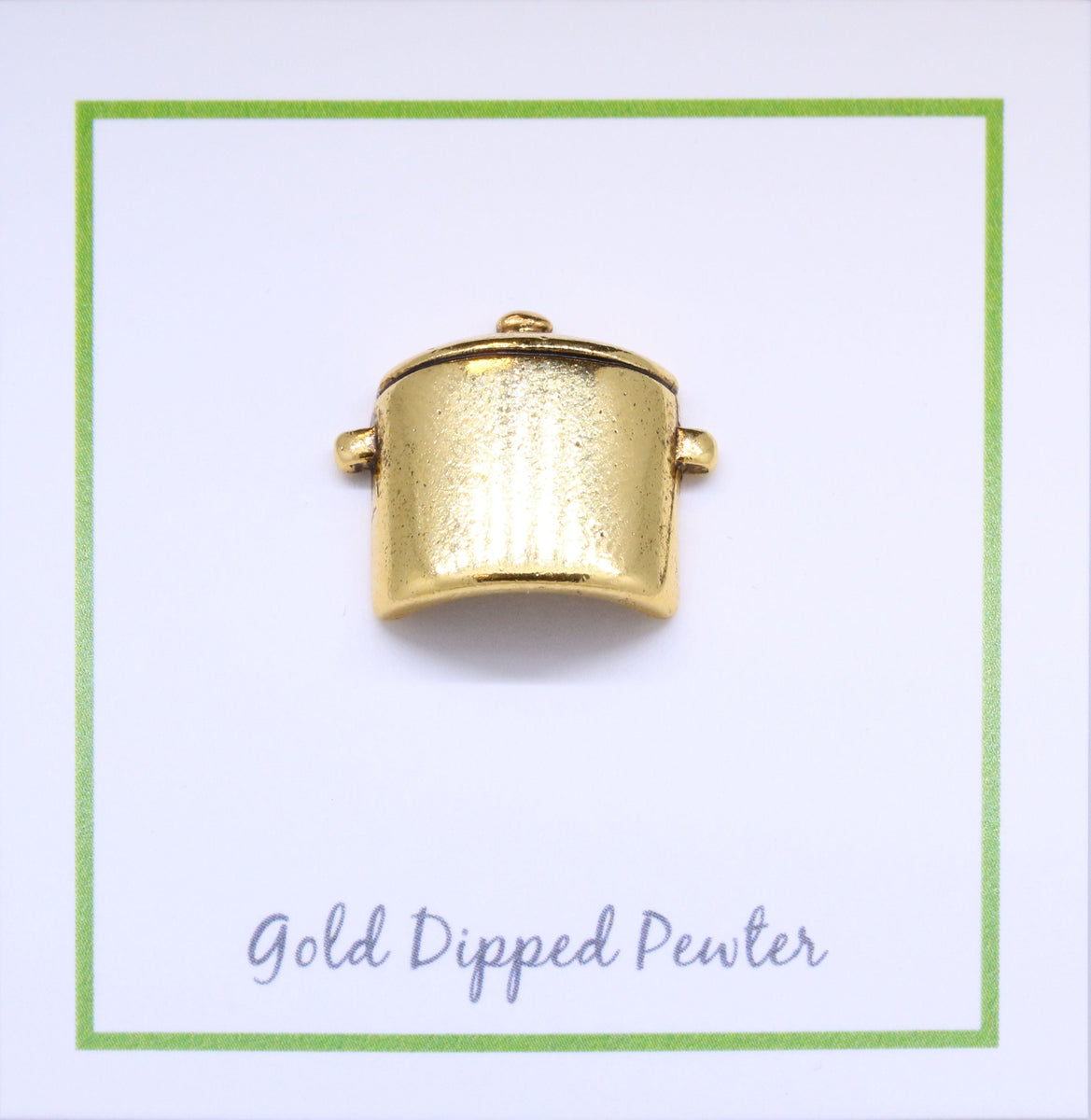 Stew Pot Gold Lapel Pin – lapelpinplanet