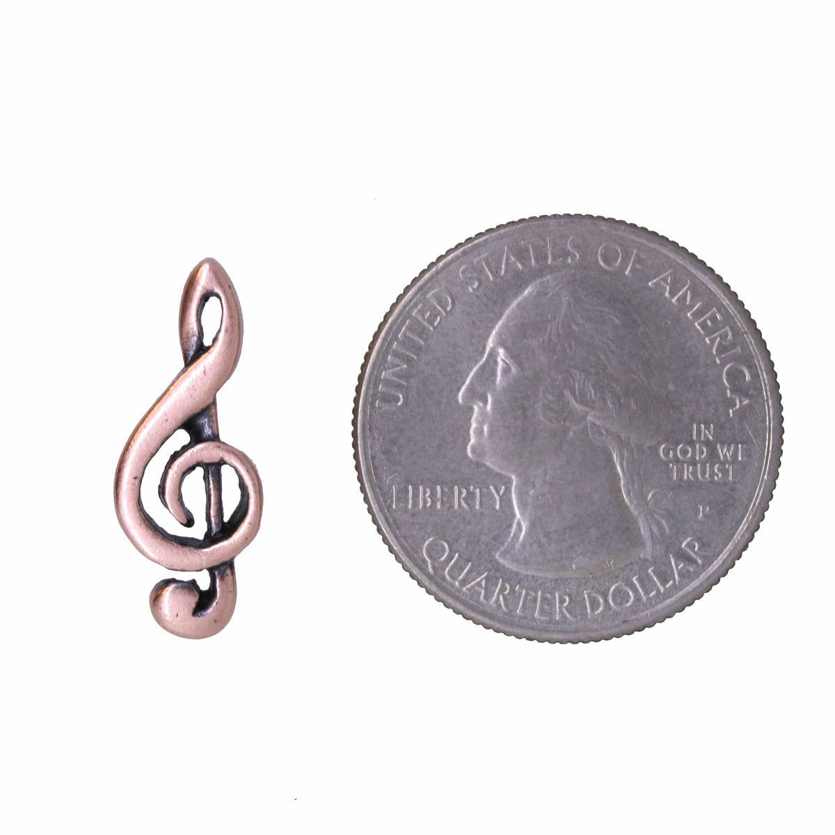 Copper G-Clef Lapel Pin – lapelpinplanet