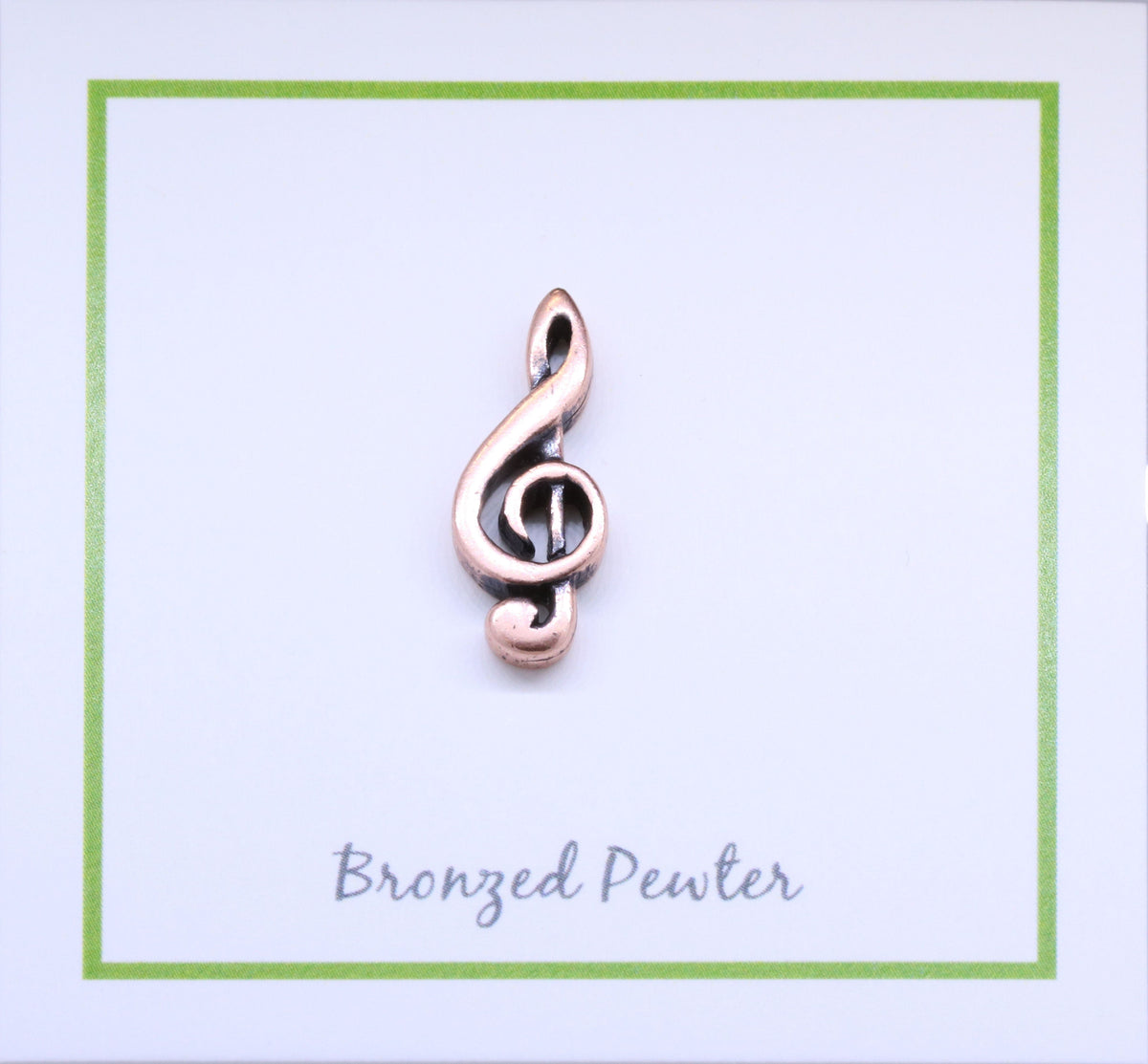 Copper G-Clef Lapel Pin – lapelpinplanet