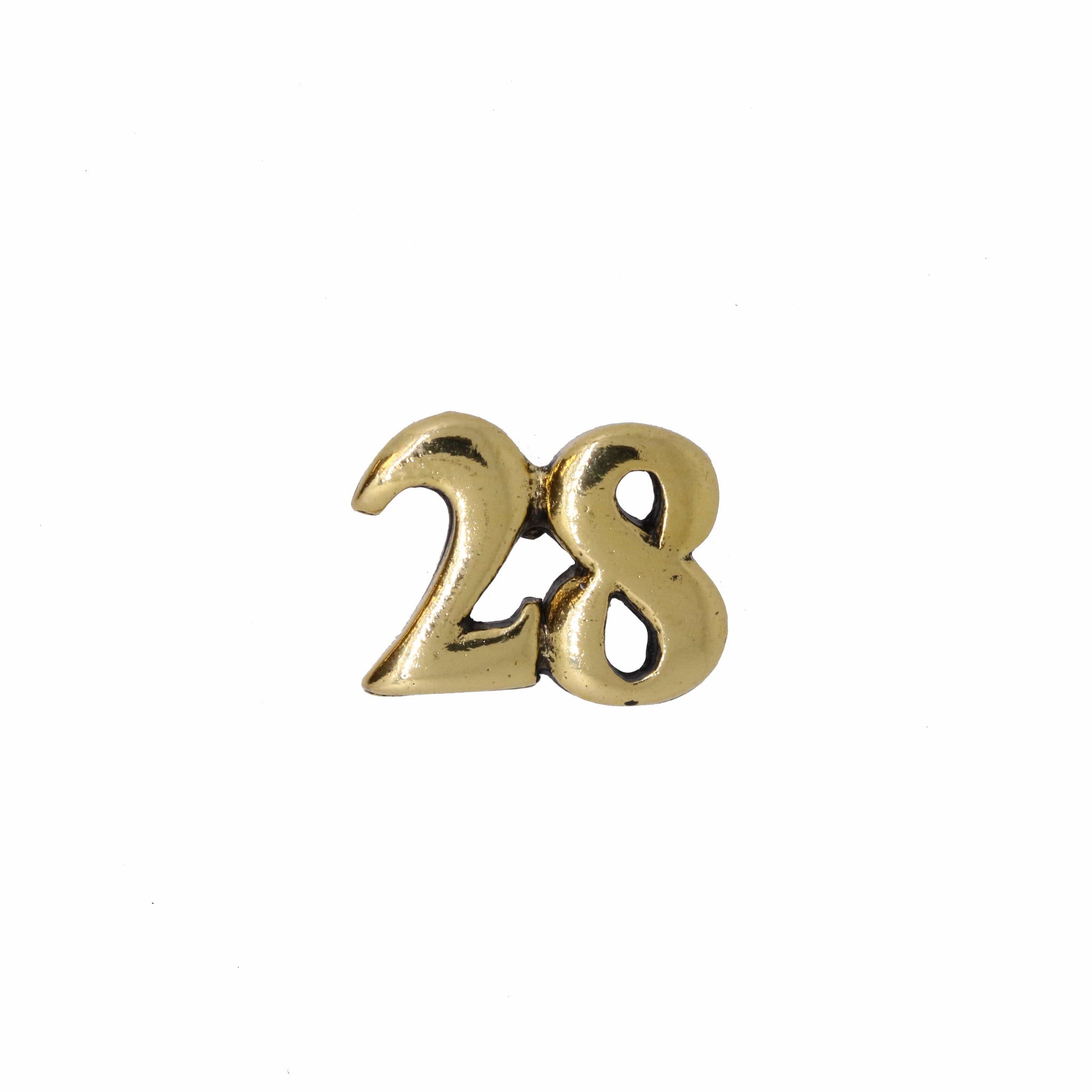 Number Gold Lapel Pins Collections –Lapel Pin Planet – lapelpinplanet