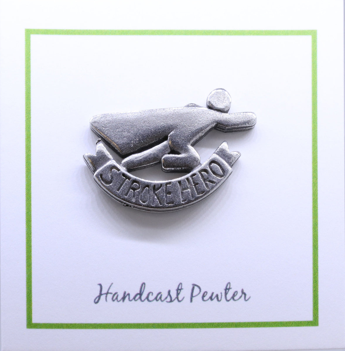 Stroke Hero Lapel Pin – lapelpinplanet