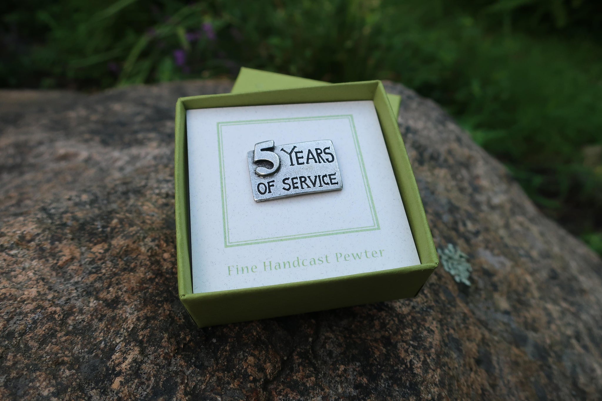 5 Years of Service Handcrafted Lapel Pin | Lapel Pin Planet ...
