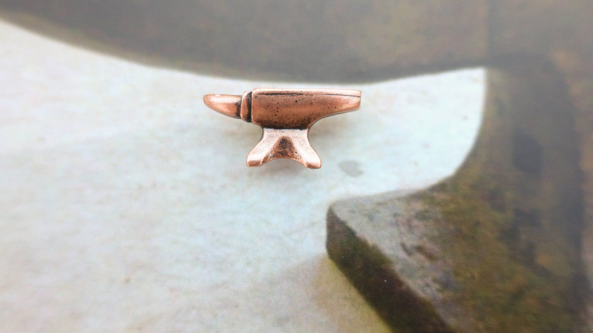 Copper Anvil Lapel Pin - Forge Your Unique Style | Lapel Pin Planet ...