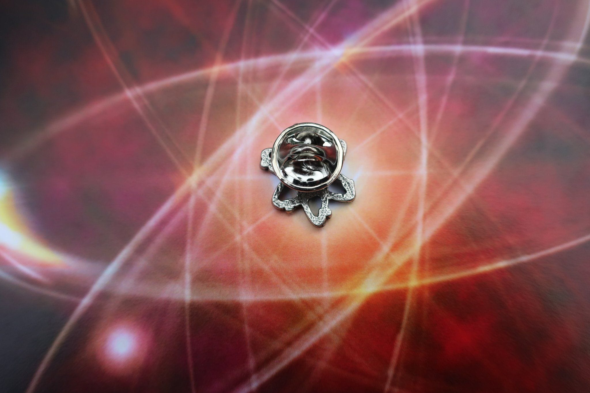 Atom Lapel Pin - Science-Inspired Style | Lapel Pin Planet – lapelpinplanet