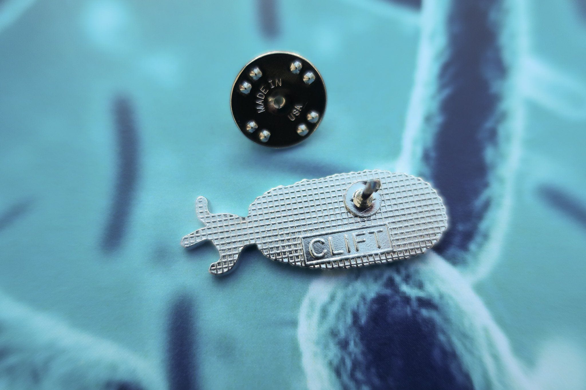 Bacteria Enamel Pin - Microbiology-Inspired Style | Lapel Pin Planet ...