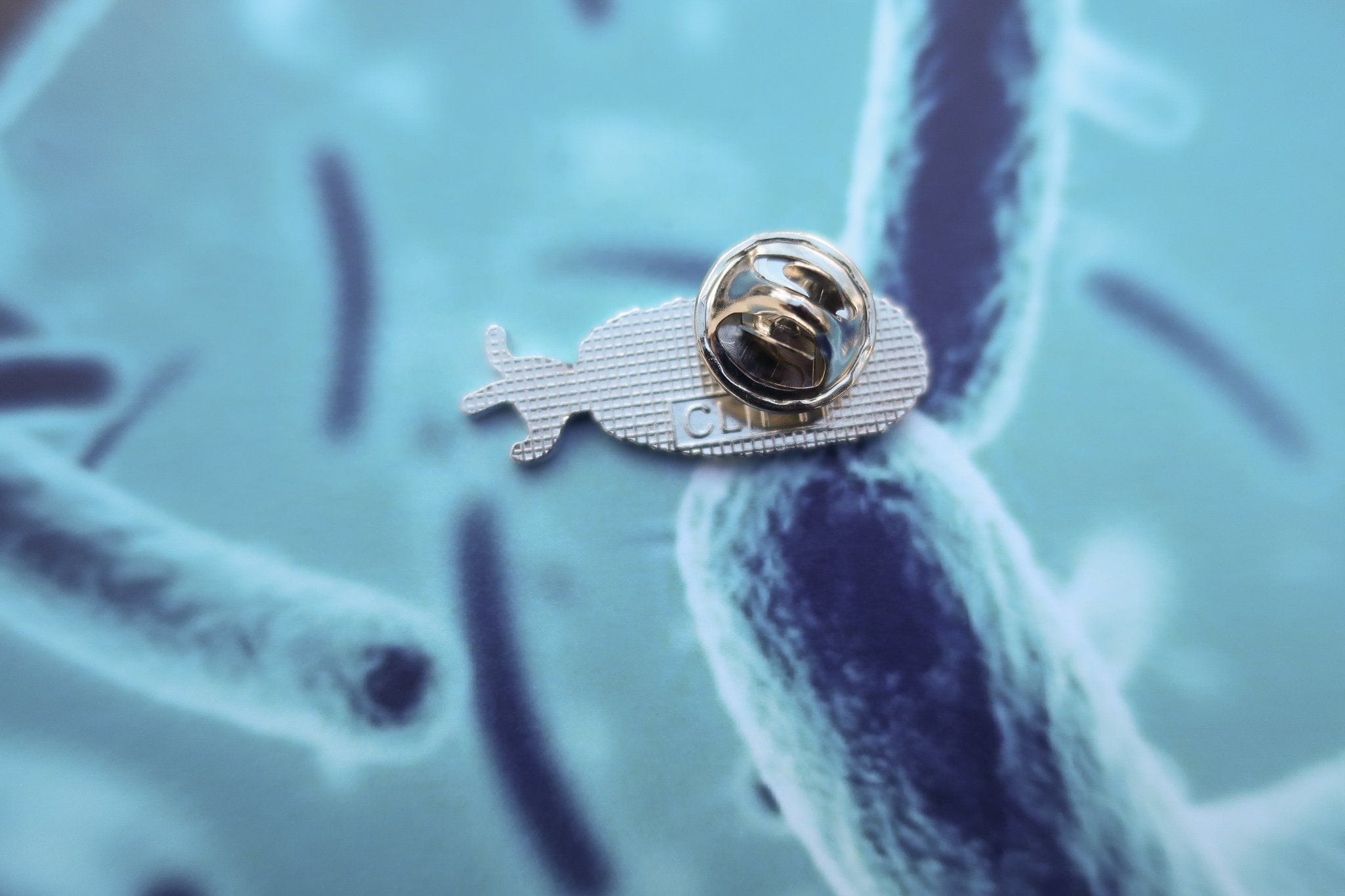 Bacteria Enamel Pin - Microbiology-Inspired Style | Lapel Pin Planet ...