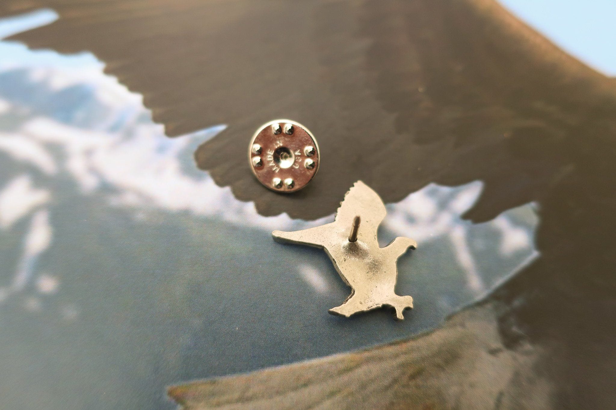 Bald Eagle Lapel Pin - Fly High with Style | Lapel Pin Planet ...