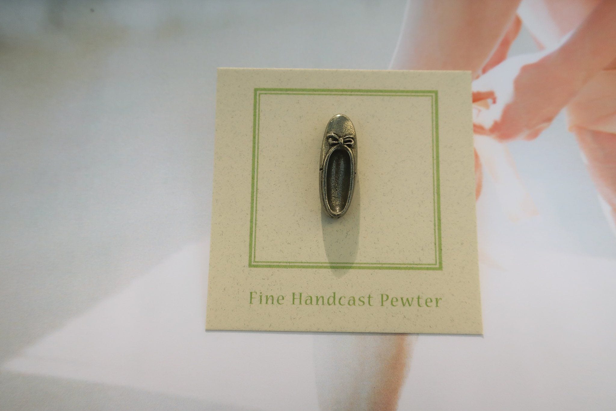 Ballet Slipper Lapel Pin - Charming Style | Lapel Pin Planet ...