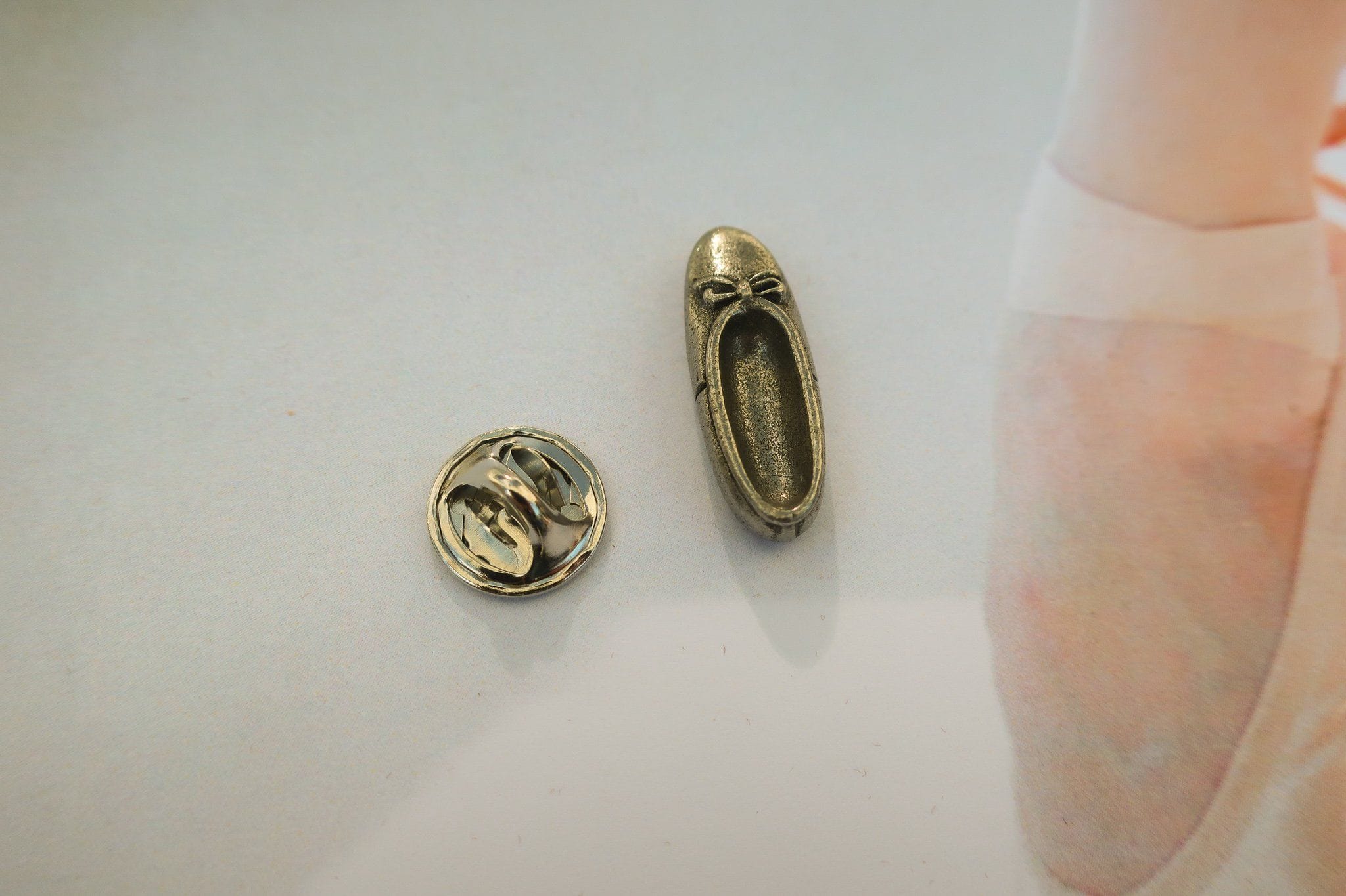 Ballet Slipper Lapel Pin - Charming Style | Lapel Pin Planet ...