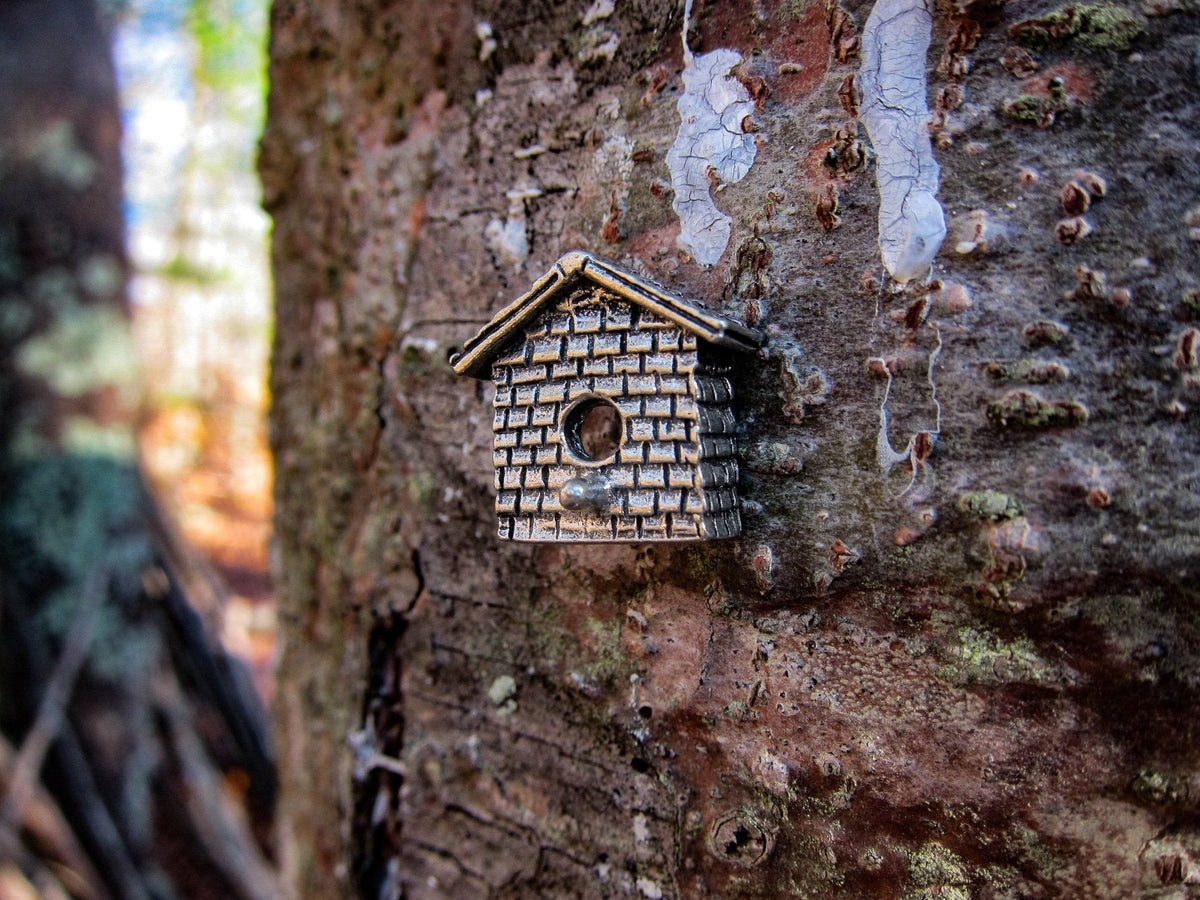 Birdhouse Lapel Pin - Nest in Style | Lapel Pin Planet – lapelpinplanet