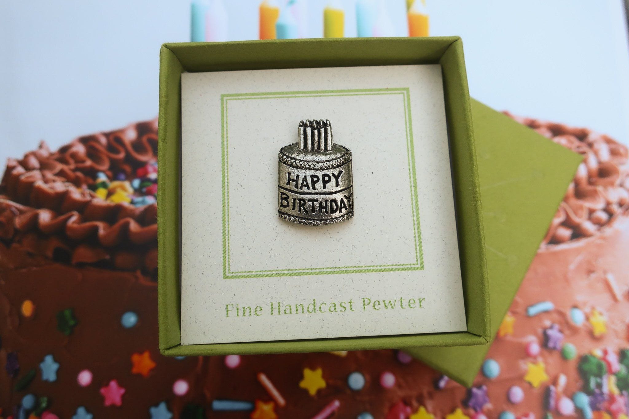Birthday Cake Lapel Pin - Celebrate in Style | Lapel Pin Planet ...