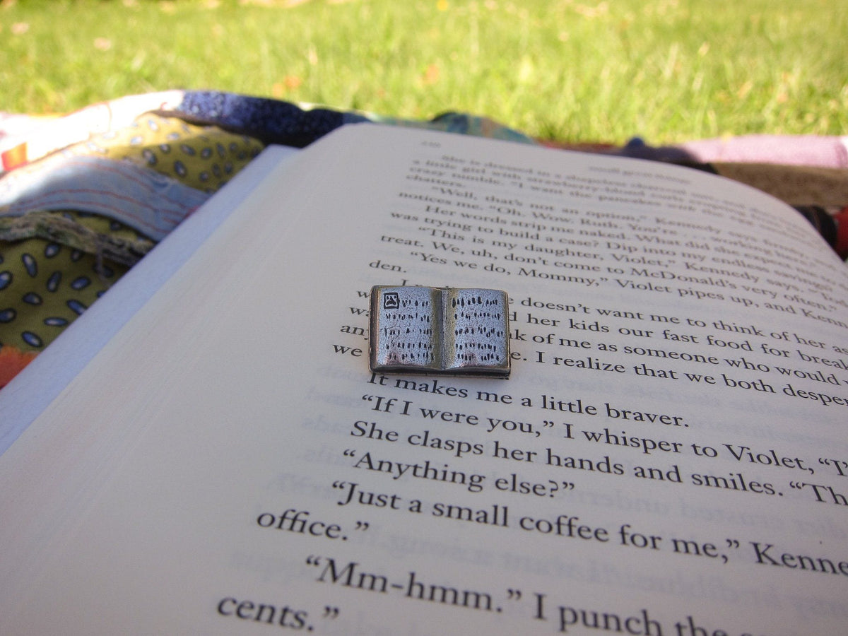 Book Lapel Pin - Accessory for Book Lovers | Lapel Pin Planet ...