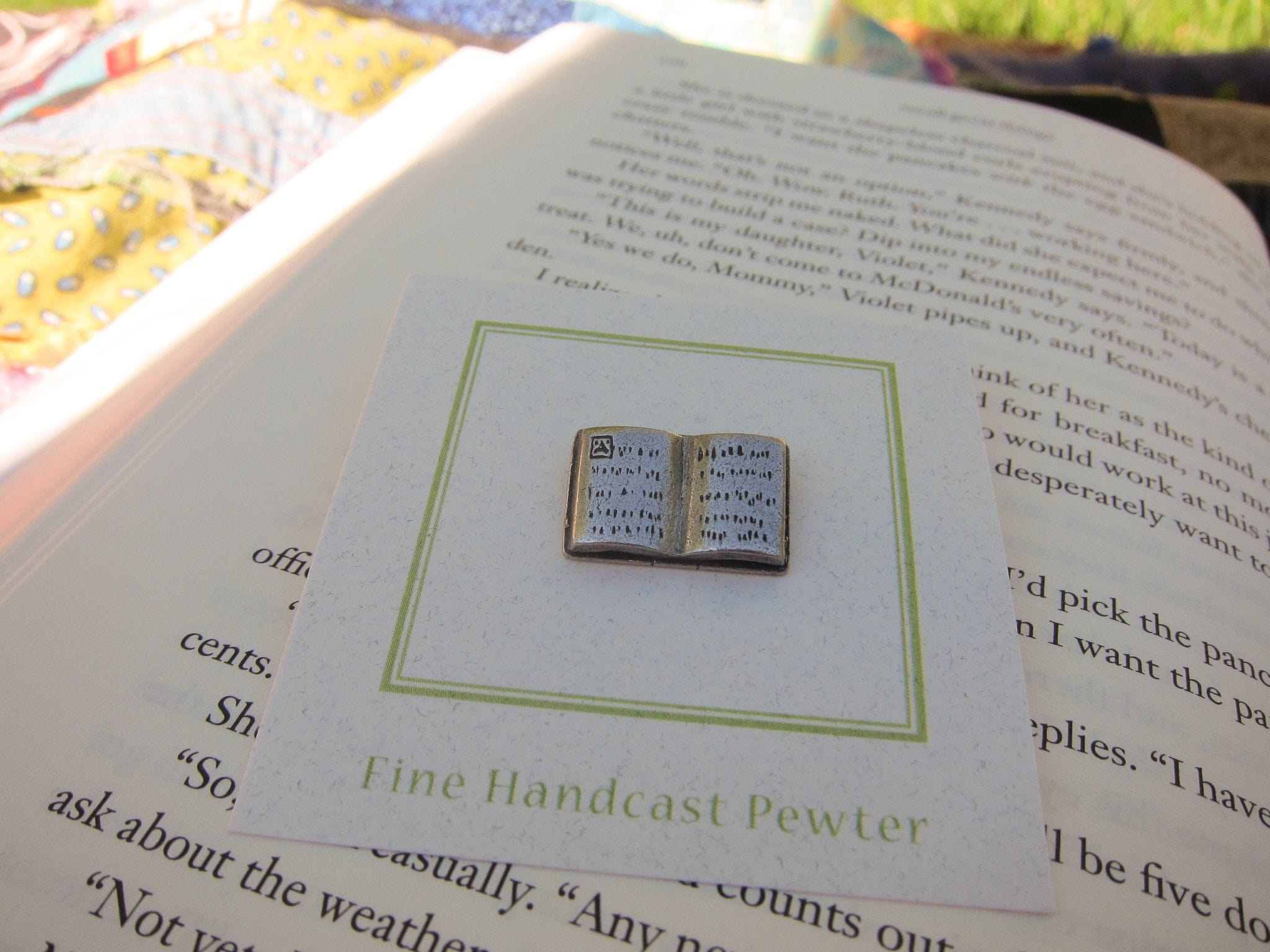 Book Lapel Pin - Accessory for Book Lovers | Lapel Pin Planet ...