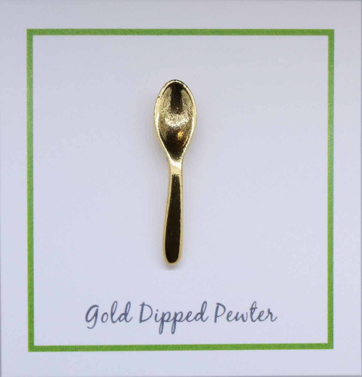 Spoon Gold Lapel Pin – lapelpinplanet