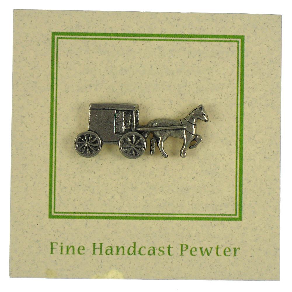 Horse & Buggy Lapel Pin – lapelpinplanet