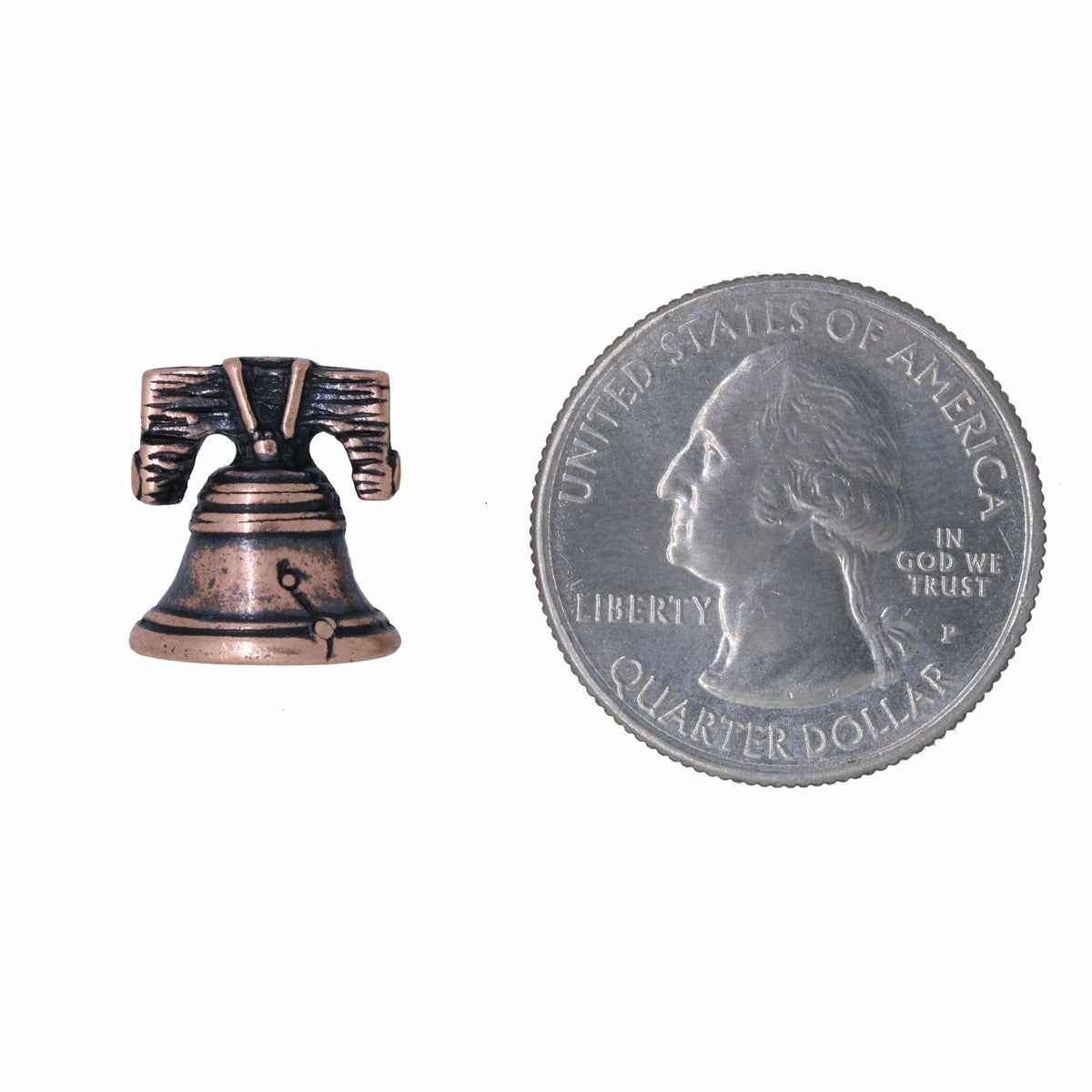 Liberty Bell Copper Lapel Pin – lapelpinplanet