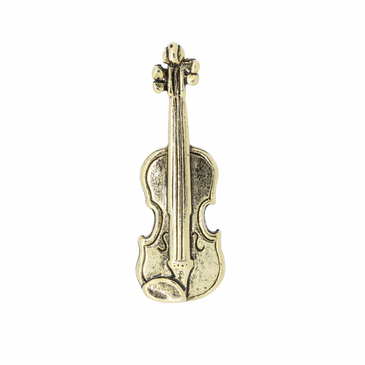 Violin Gold Lapel Pin – lapelpinplanet
