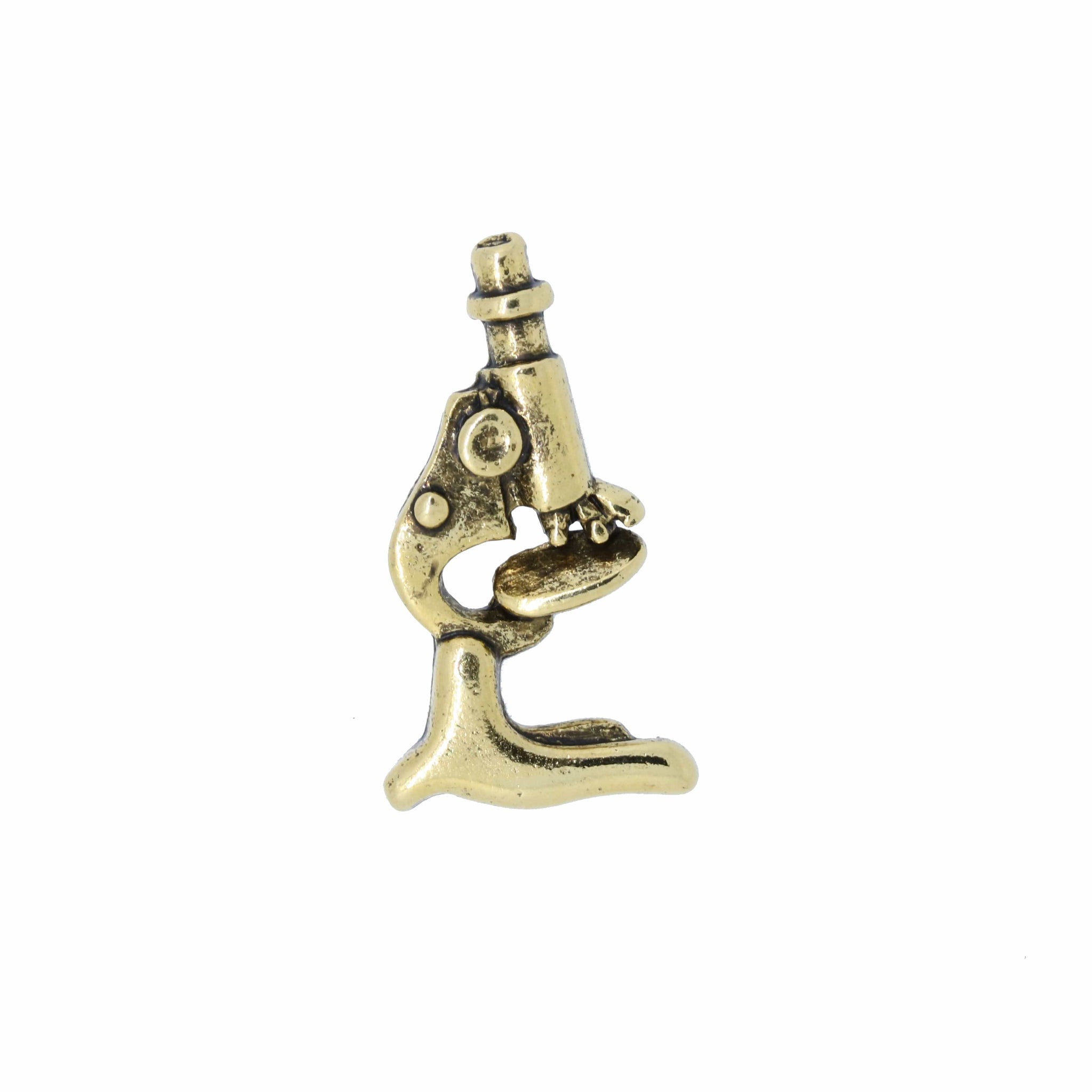 Microscope Gold Lapel Pin – lapelpinplanet