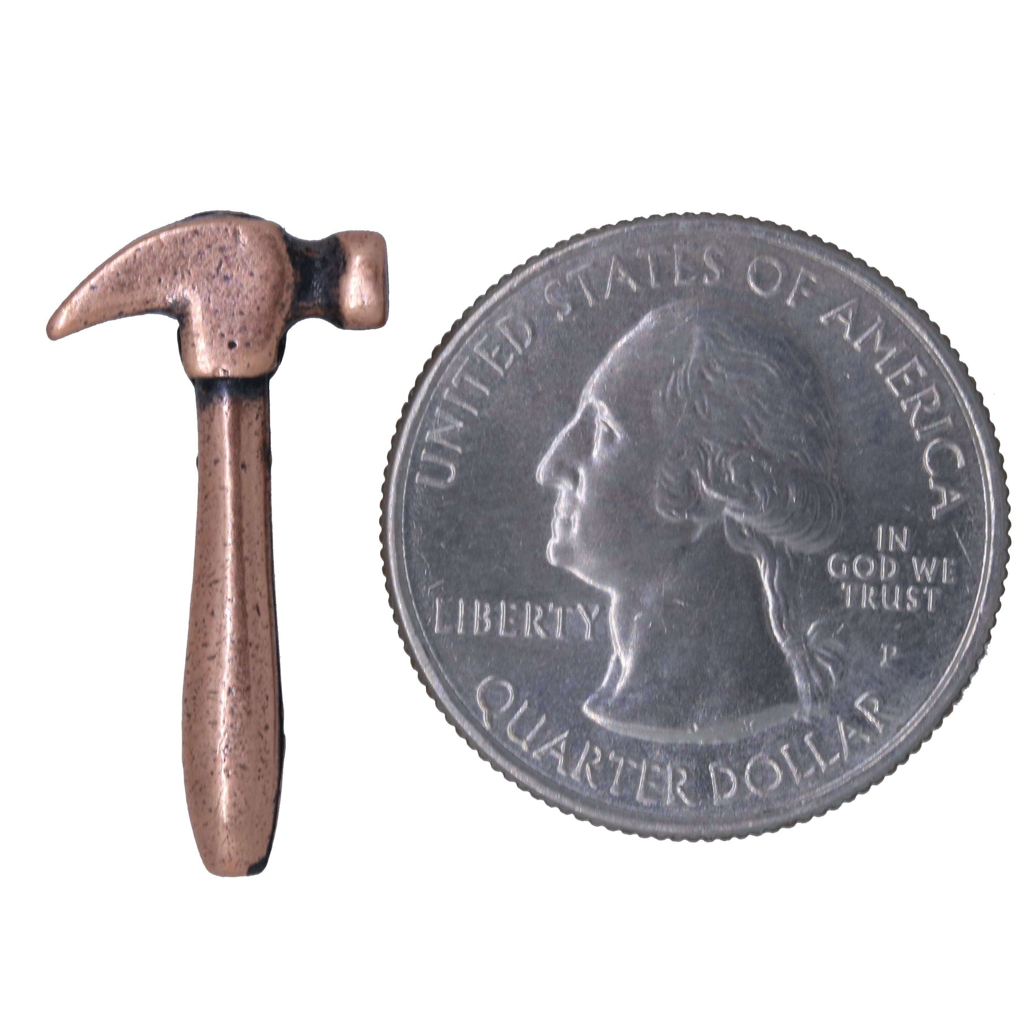 Hammer Copper Lapel Pin – lapelpinplanet