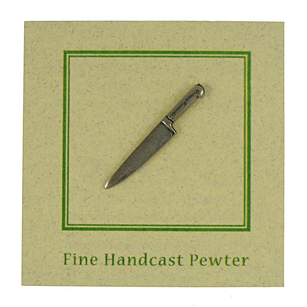 Chef's Knife Lapel Pin - Cook with Flair | Lapel Pin Plane – lapelpinplanet