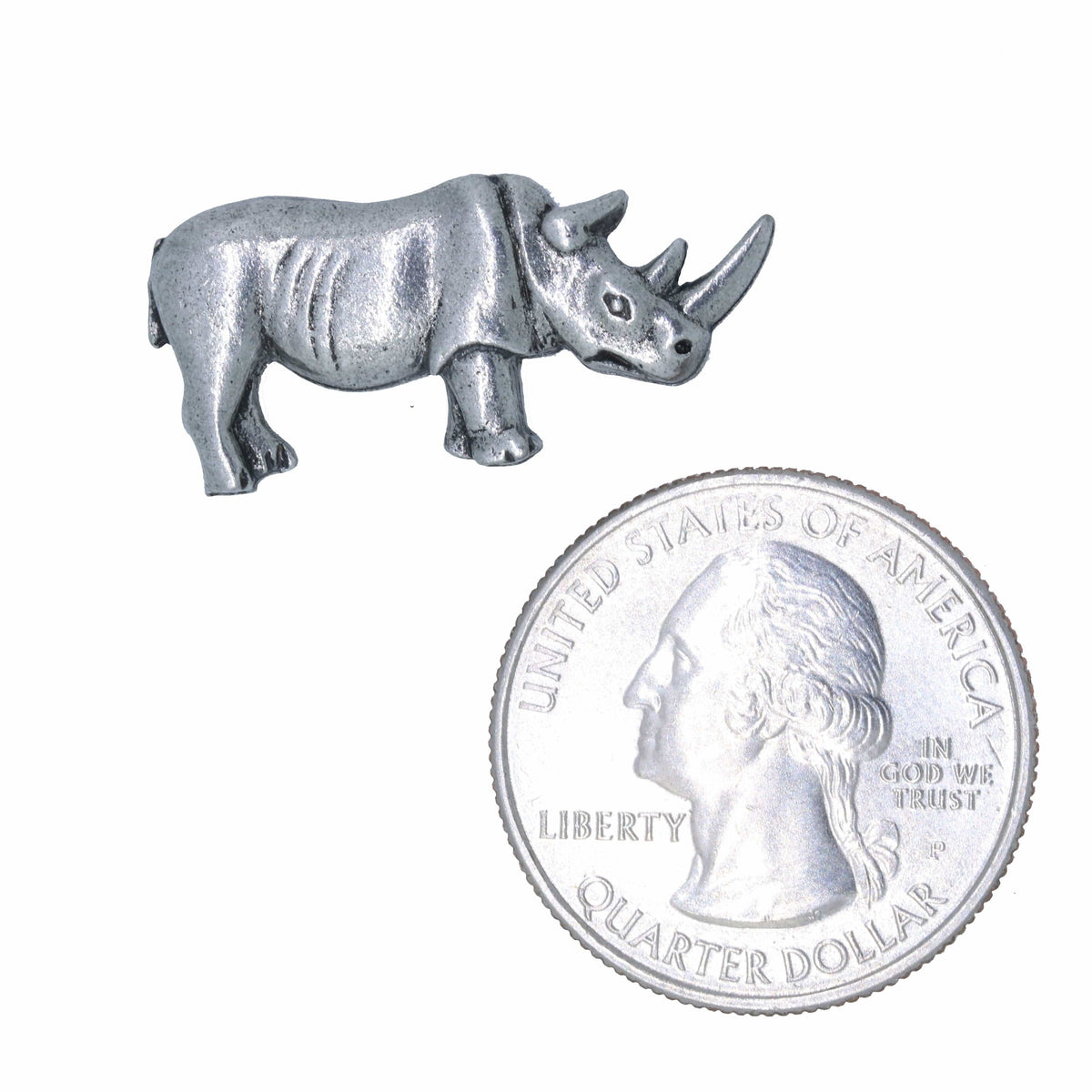Rhinoceros Lapel Pin – lapelpinplanet