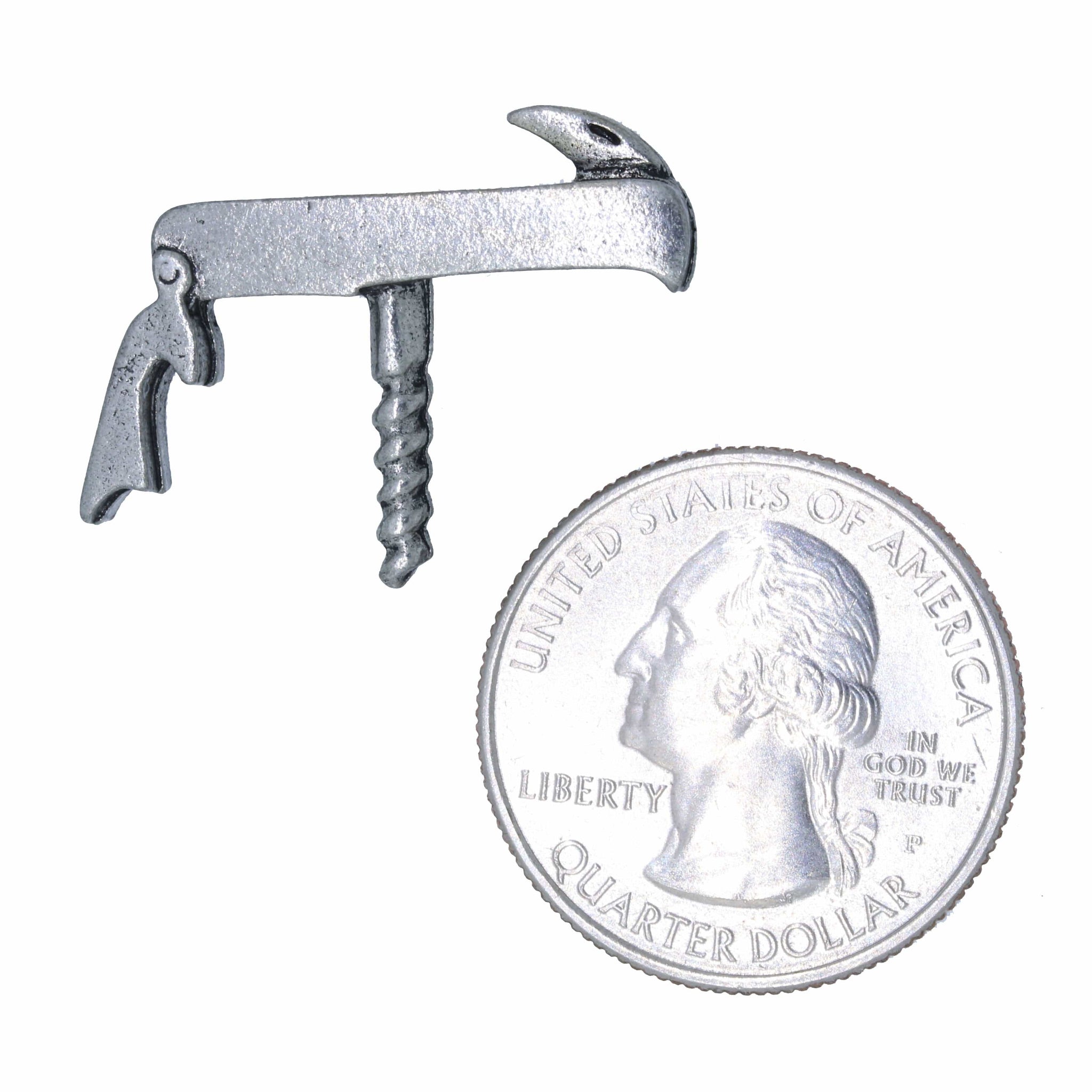 Waiters corkscrew Lapel Pin – lapelpinplanet