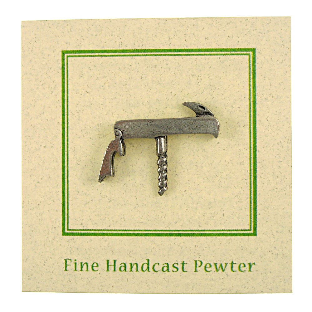 Waiters corkscrew Lapel Pin – lapelpinplanet