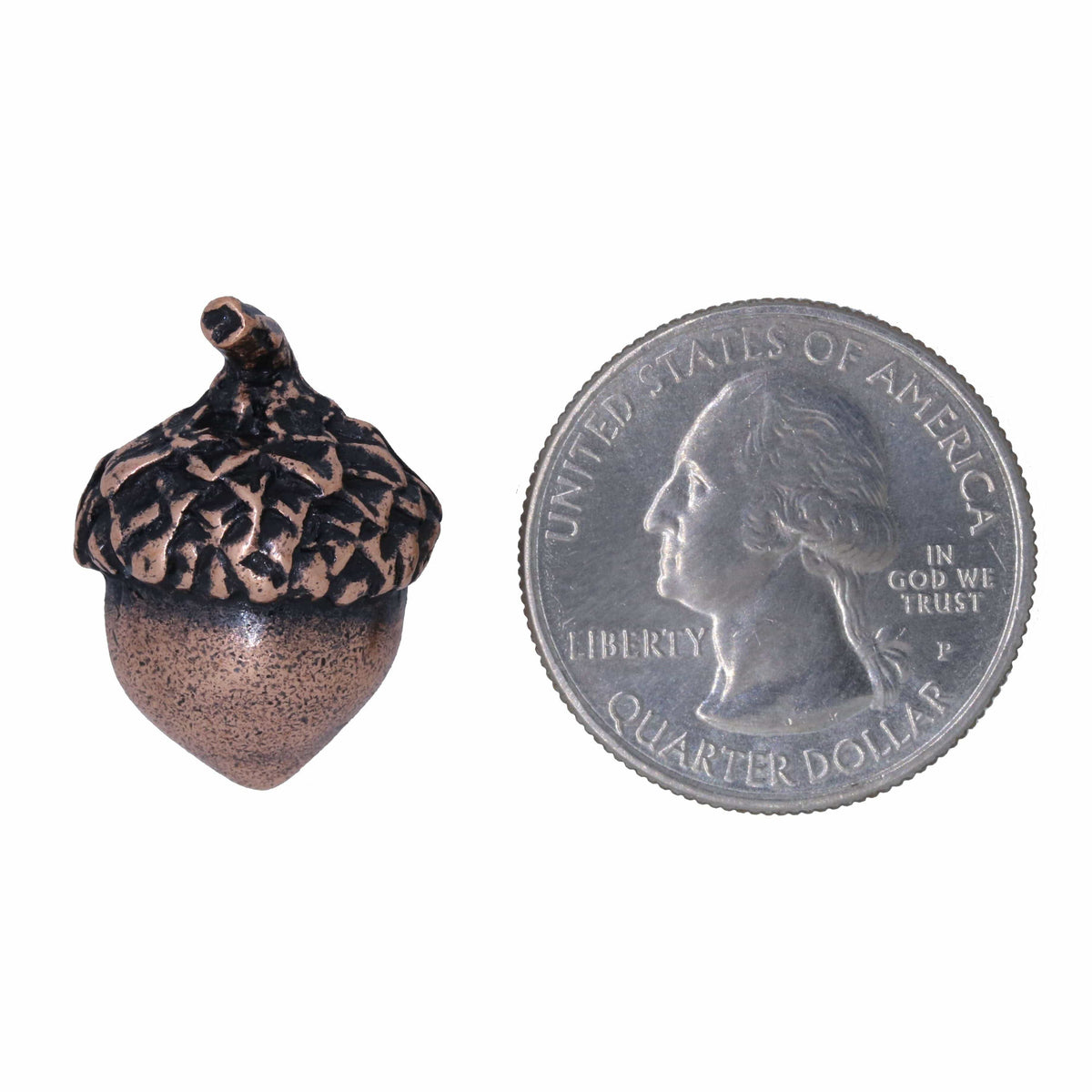 Acorn Handcrafted Copper Lapel Pin | Lapel Pin Planet – lapelpinplanet