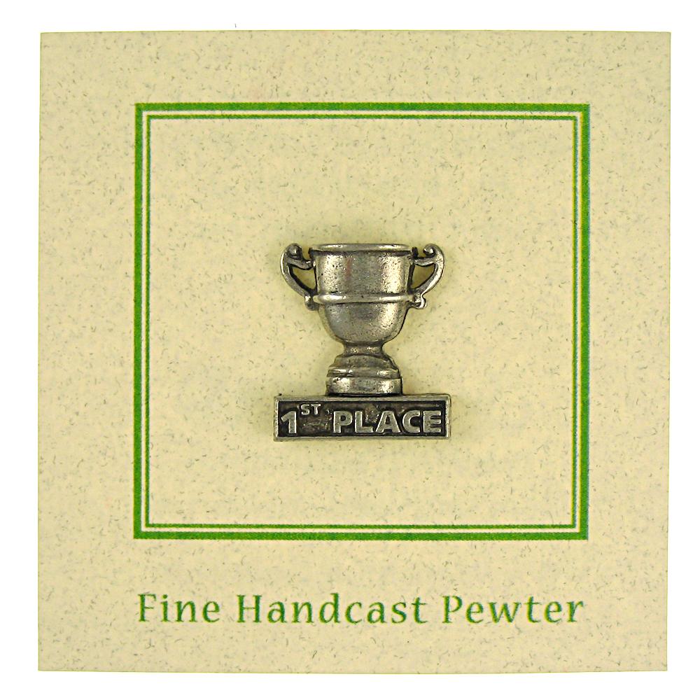 1st Place Trophy Lapel Pin | Lapel Pin Planet – lapelpinplanet