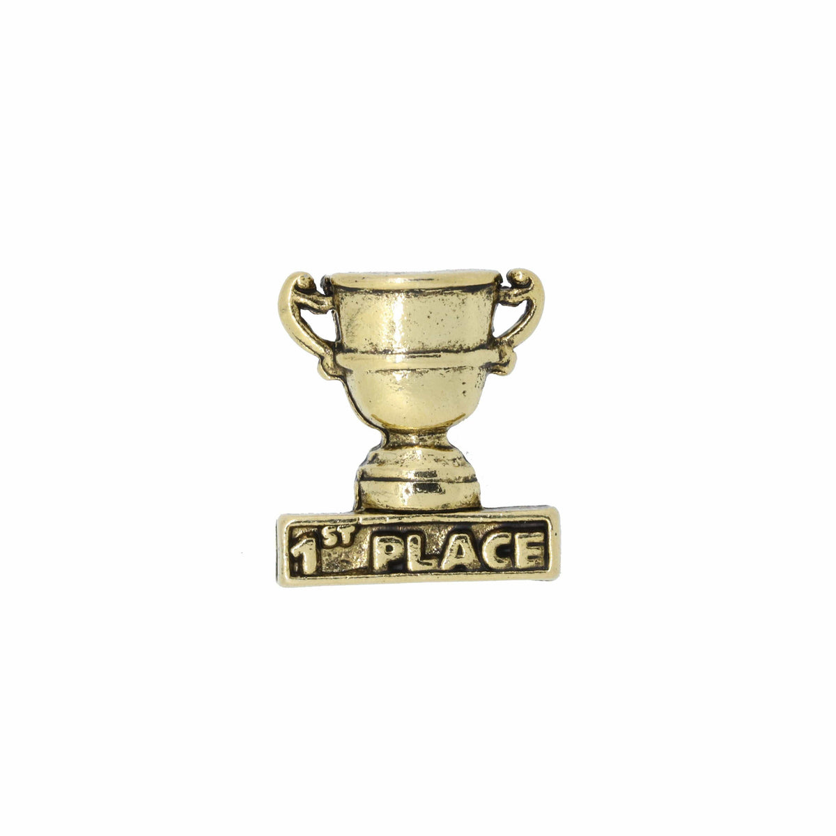 1st Place Trophy Gold Lapel Pin | Lapel Pin Planet – lapelpinplanet