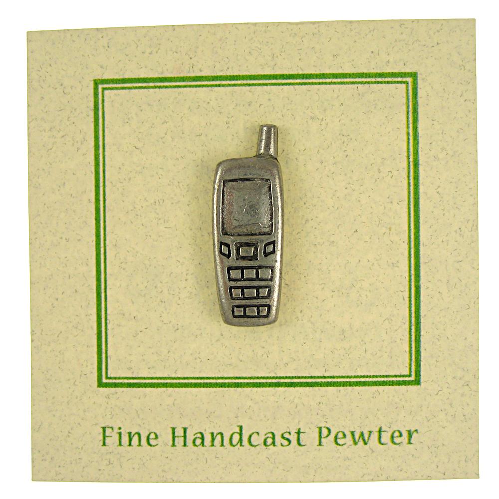 Cell Phone Lapel Pin - Connected in Style | Lapel Pin Planet ...