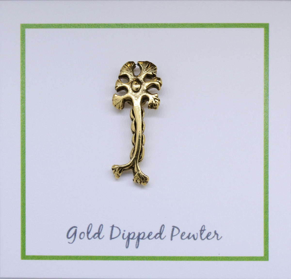 Neuron Gold Lapel Pin – lapelpinplanet
