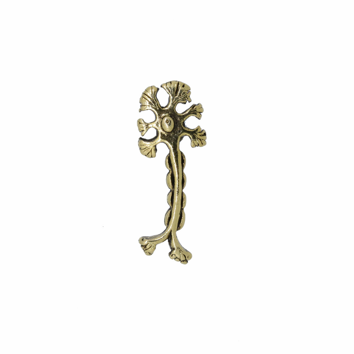 Neuron Gold Lapel Pin – lapelpinplanet