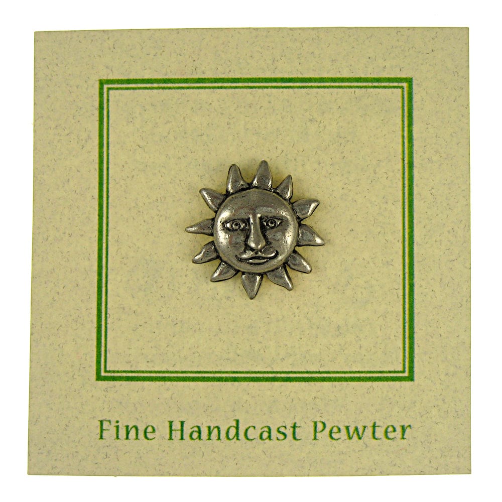 Sun Face Lapel Pin – lapelpinplanet