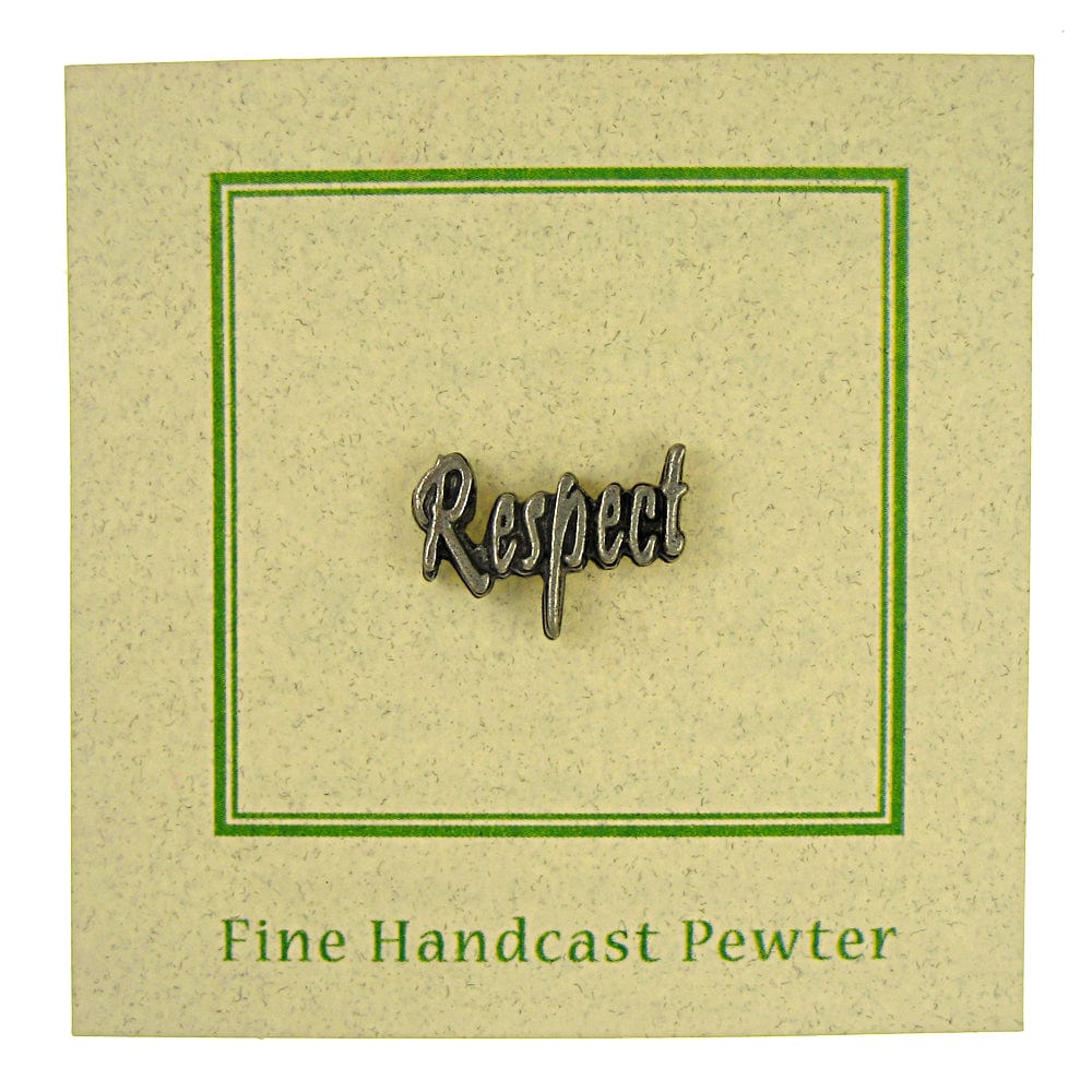 Respect Lapel Pin – lapelpinplanet