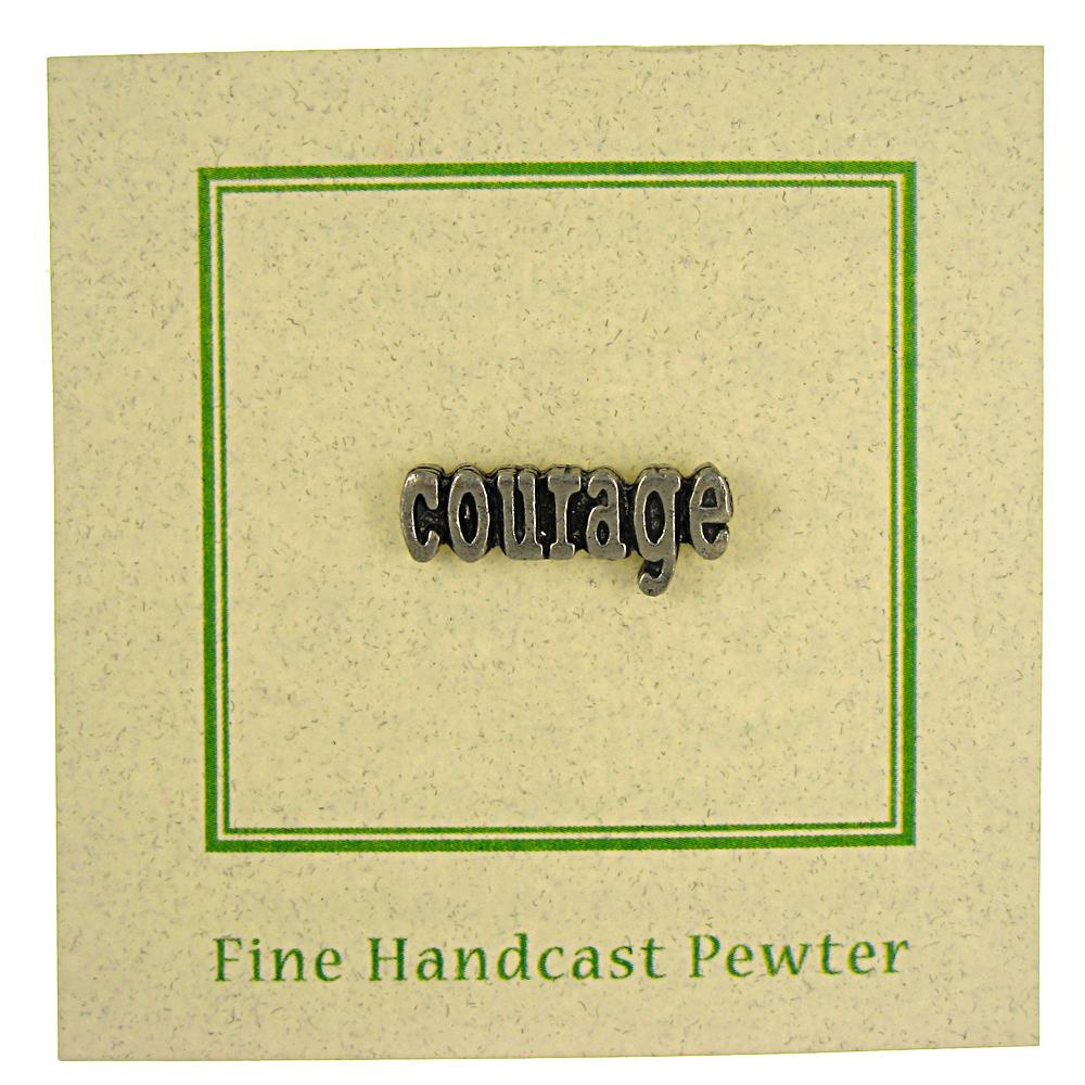 Courage Lapel Pin - Embrace Your Inner Strength | Lapel Pin Planet ...