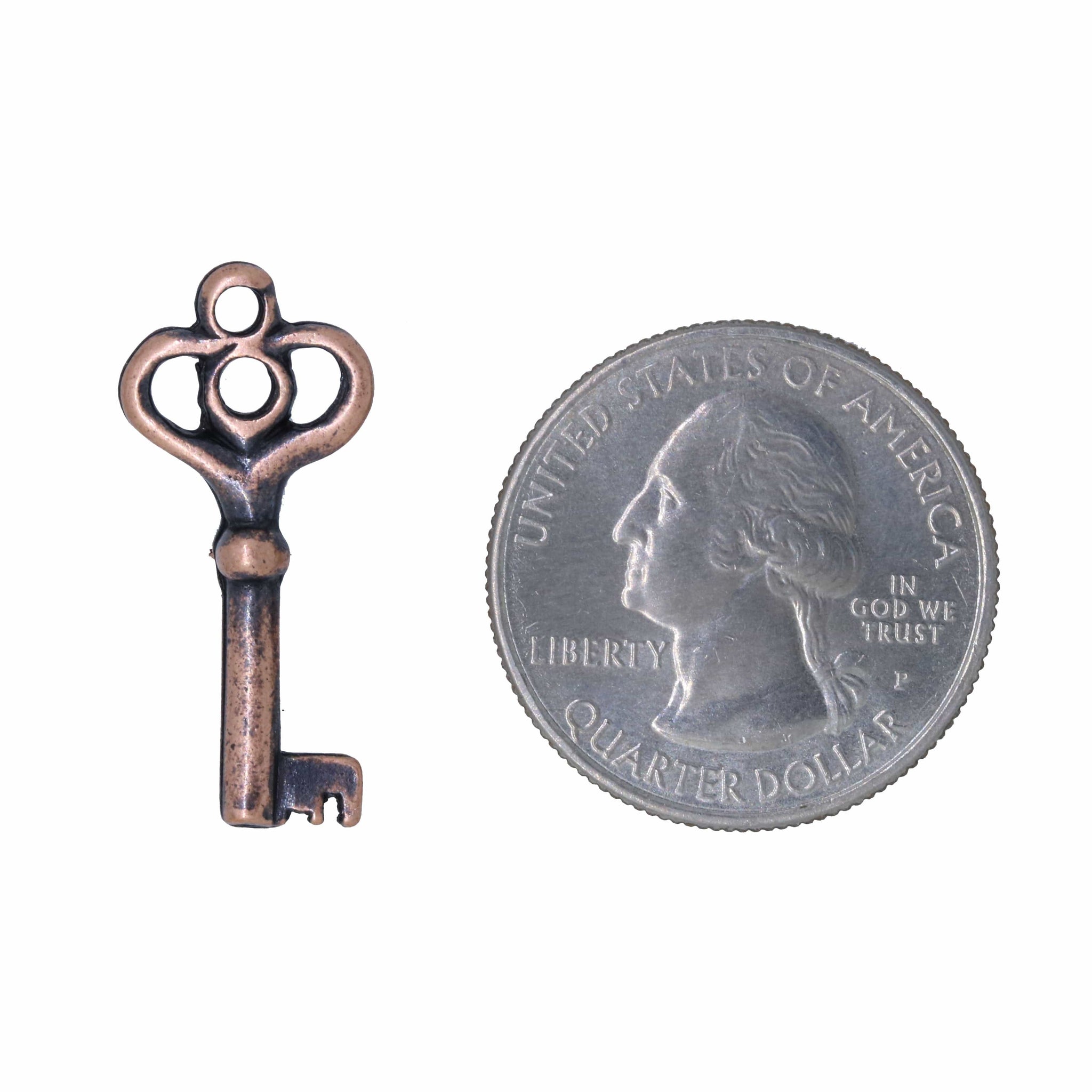 Skeleton Key Copper Lapel Pin – lapelpinplanet