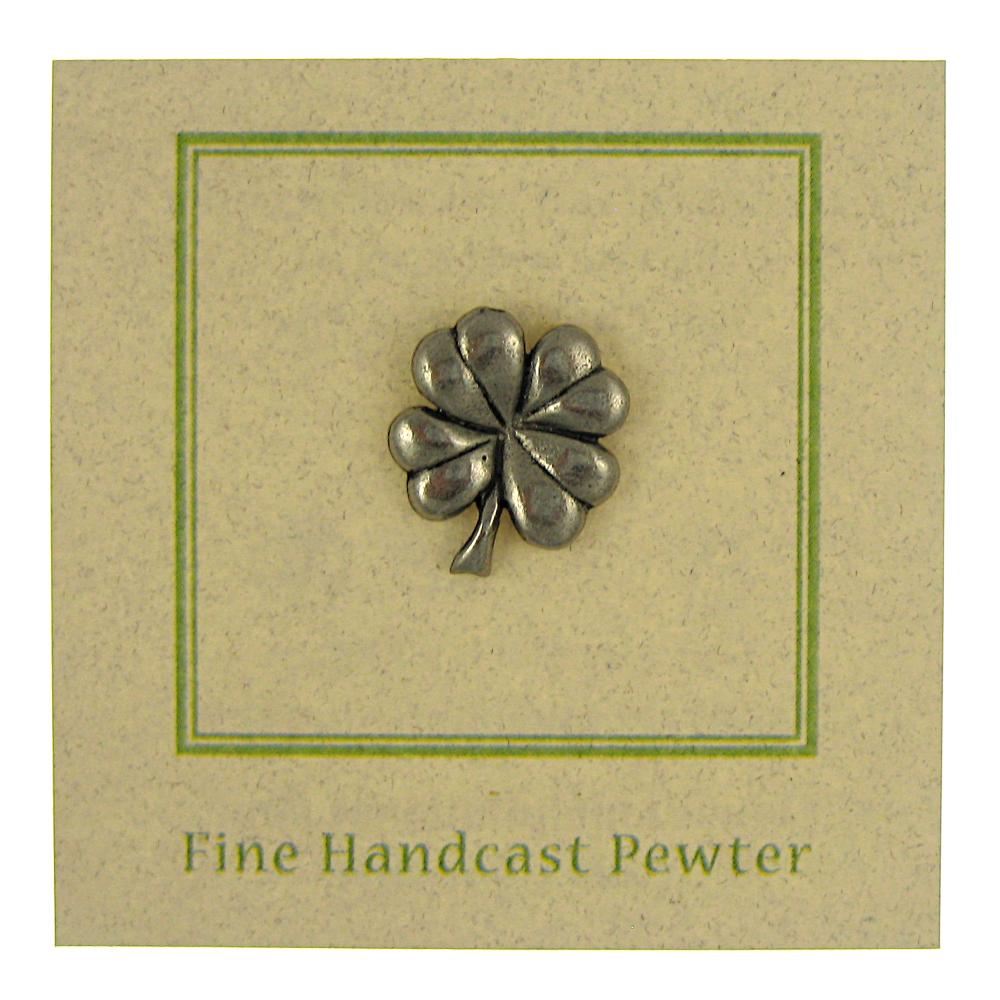 Four Leaf Clover Lapel Pin – lapelpinplanet
