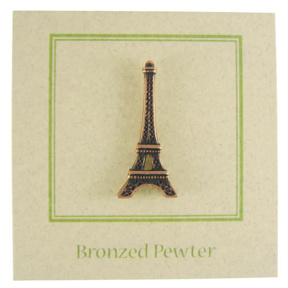 Eiffel Tower Copper Lapel Pin – lapelpinplanet