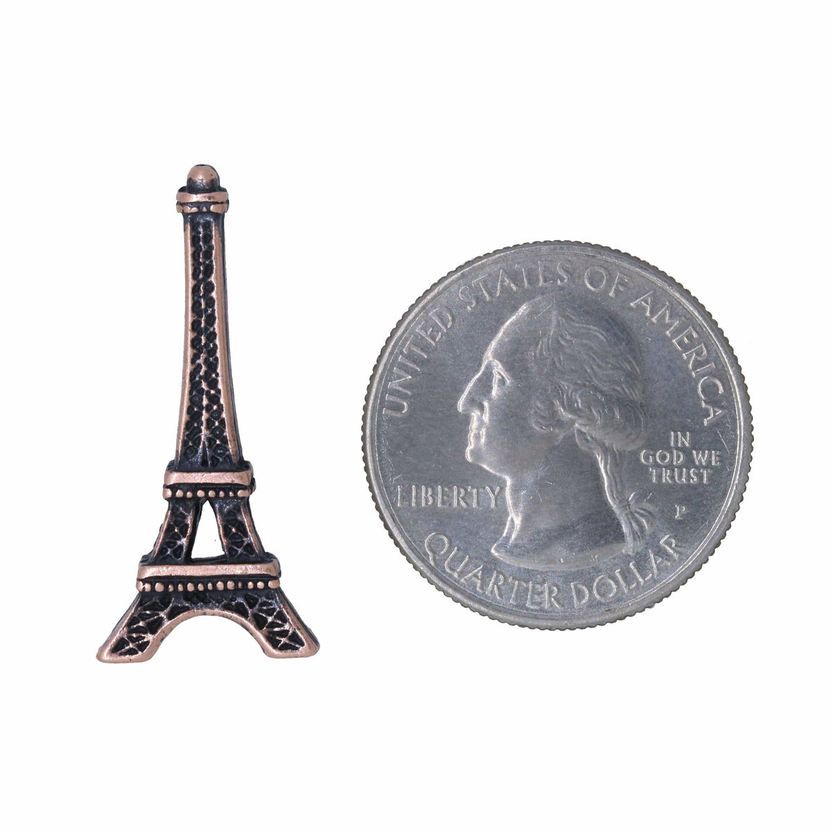 Eiffel Tower Copper Lapel Pin – lapelpinplanet