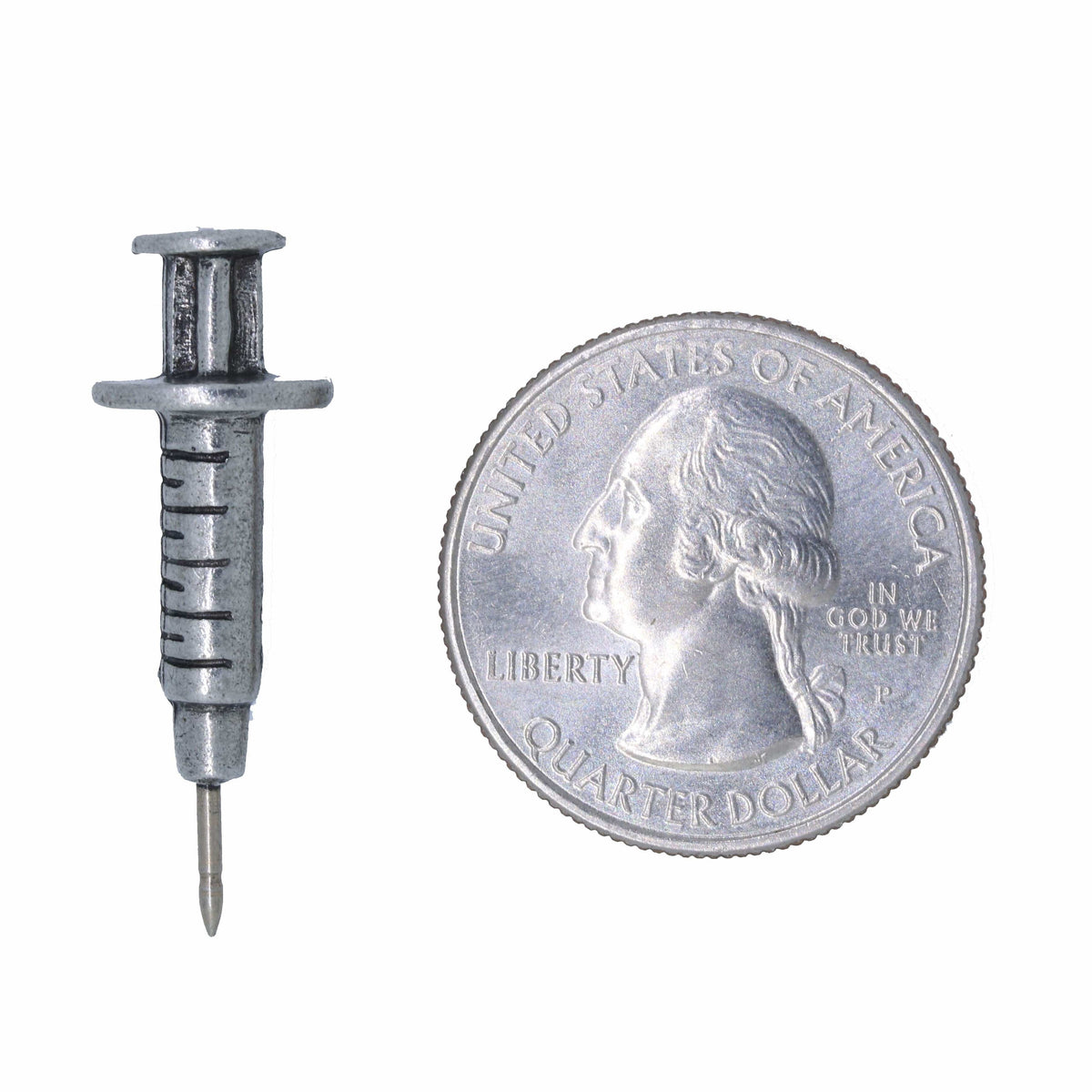 Syringe Lapel Pin – lapelpinplanet