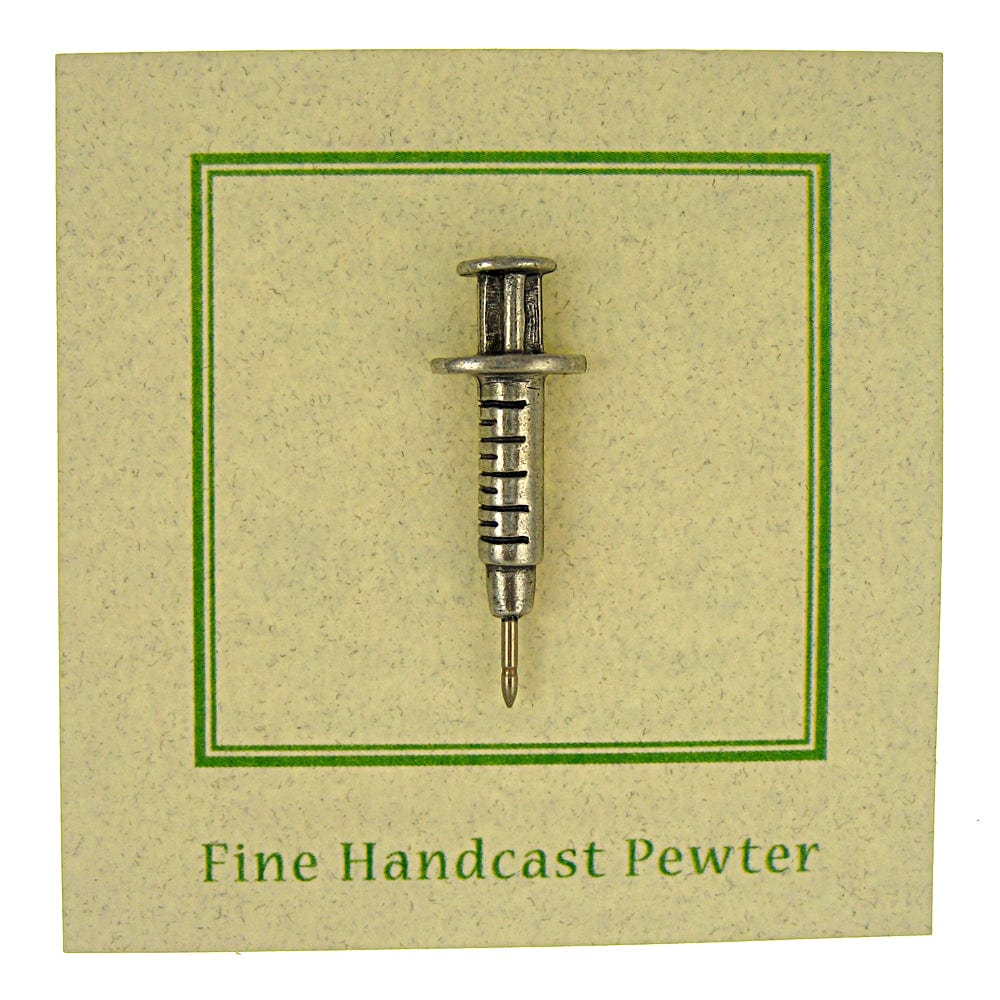 Syringe Lapel Pin – lapelpinplanet