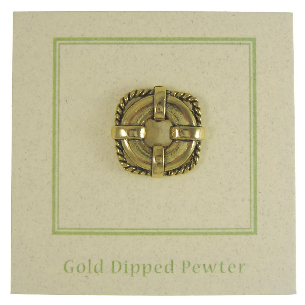 Life Preserver Gold Lapel Pin – lapelpinplanet