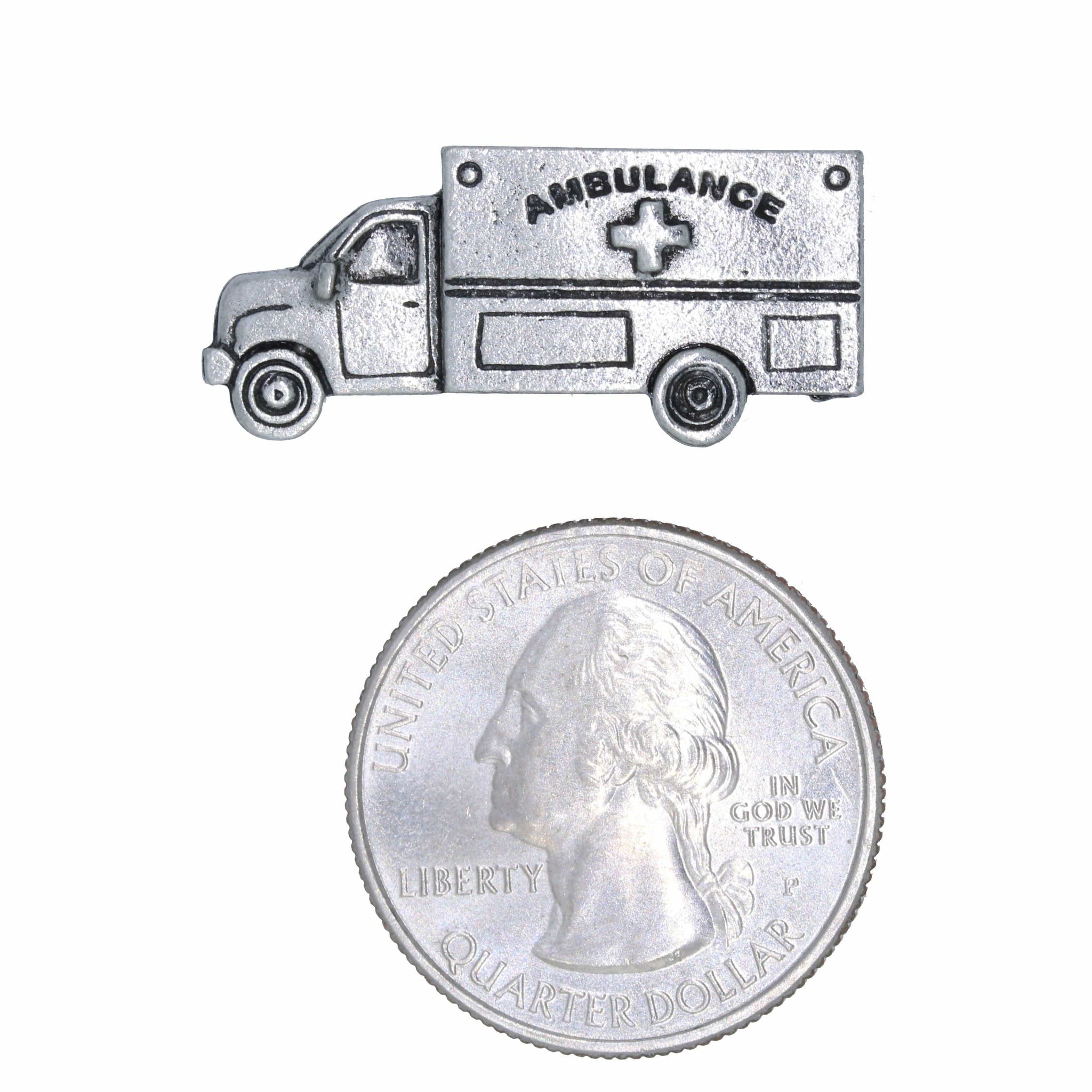 Ambulance Lapel Pin - Salute to Healthcare Heroes | Lapel Pin Planet ...