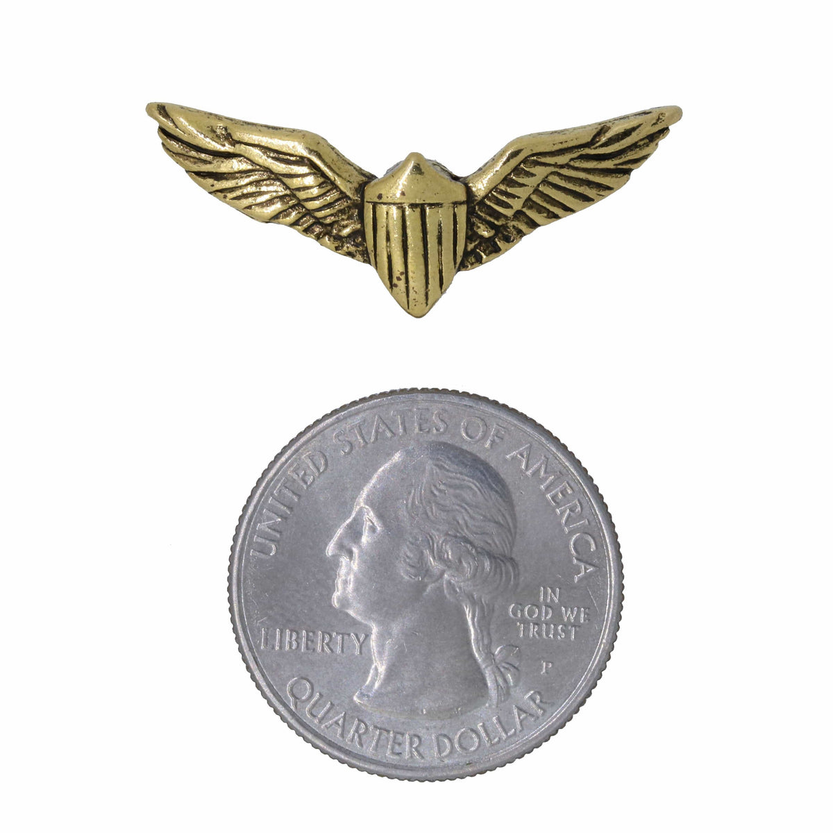 Pilot Wings Gold Lapel Pin – lapelpinplanet