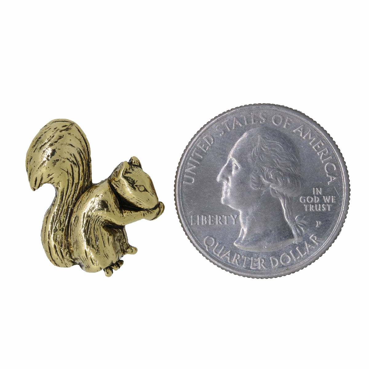 Squirrel Gold Lapel Pin – lapelpinplanet