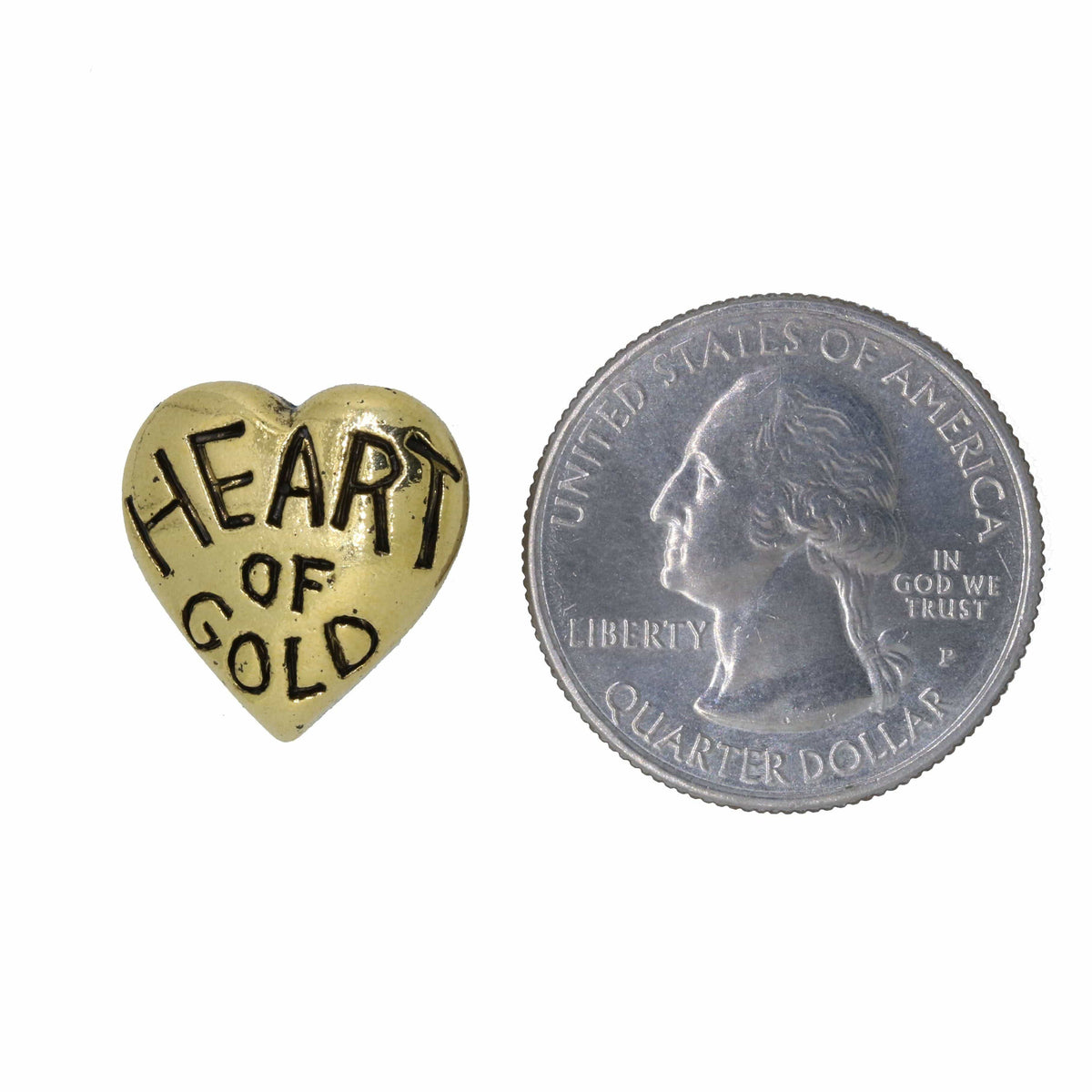 Heart of Gold Gold Lapel Pin – lapelpinplanet