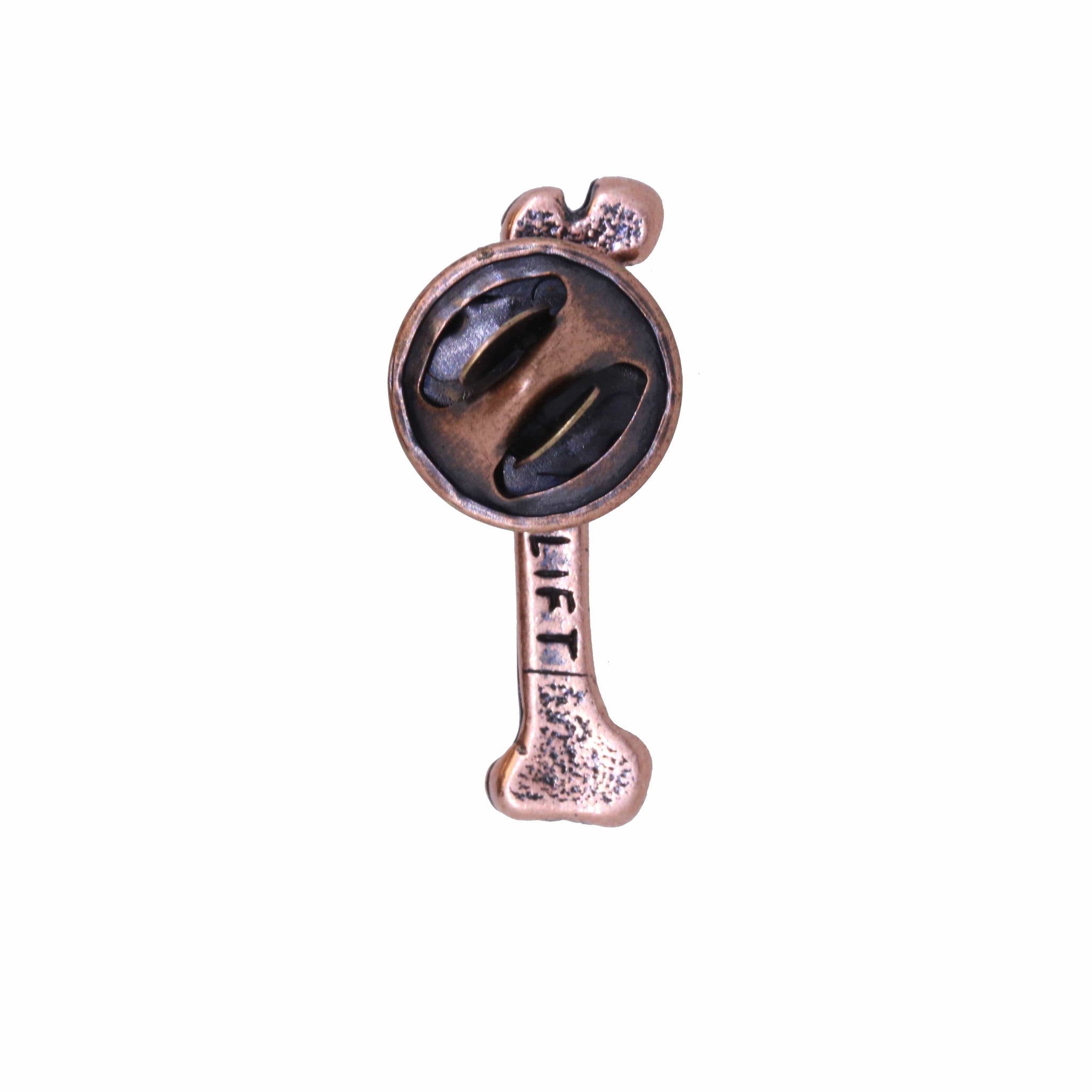 Femur Copper Lapel Pin – lapelpinplanet