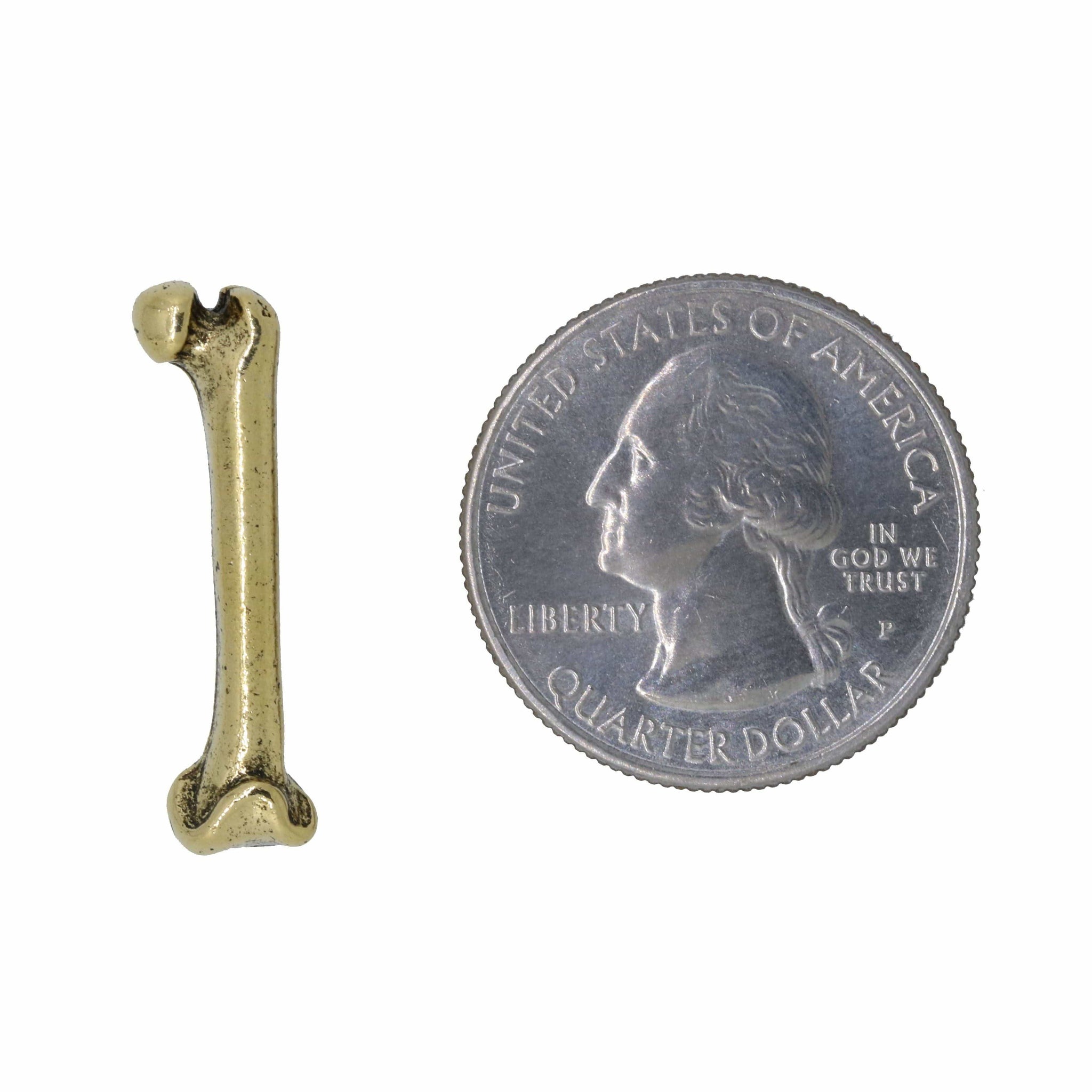 Femur Gold Lapel Pin – lapelpinplanet