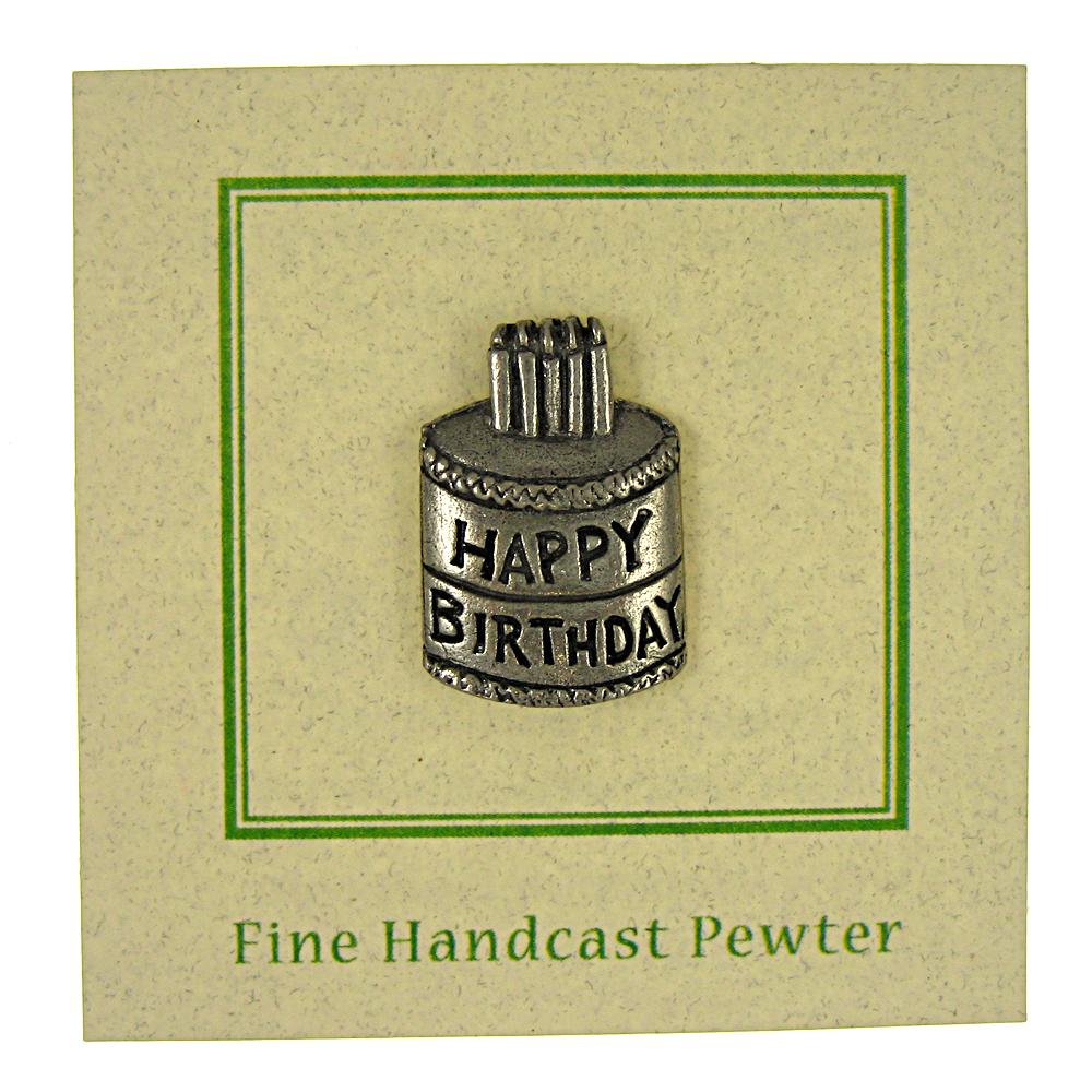 Birthday Cake Lapel Pin - Celebrate in Style | Lapel Pin Planet ...
